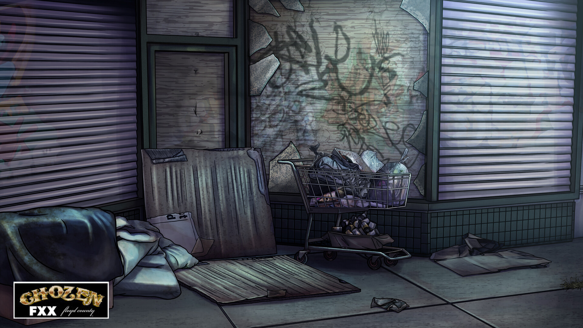 Shayla Hall - Chozen background art