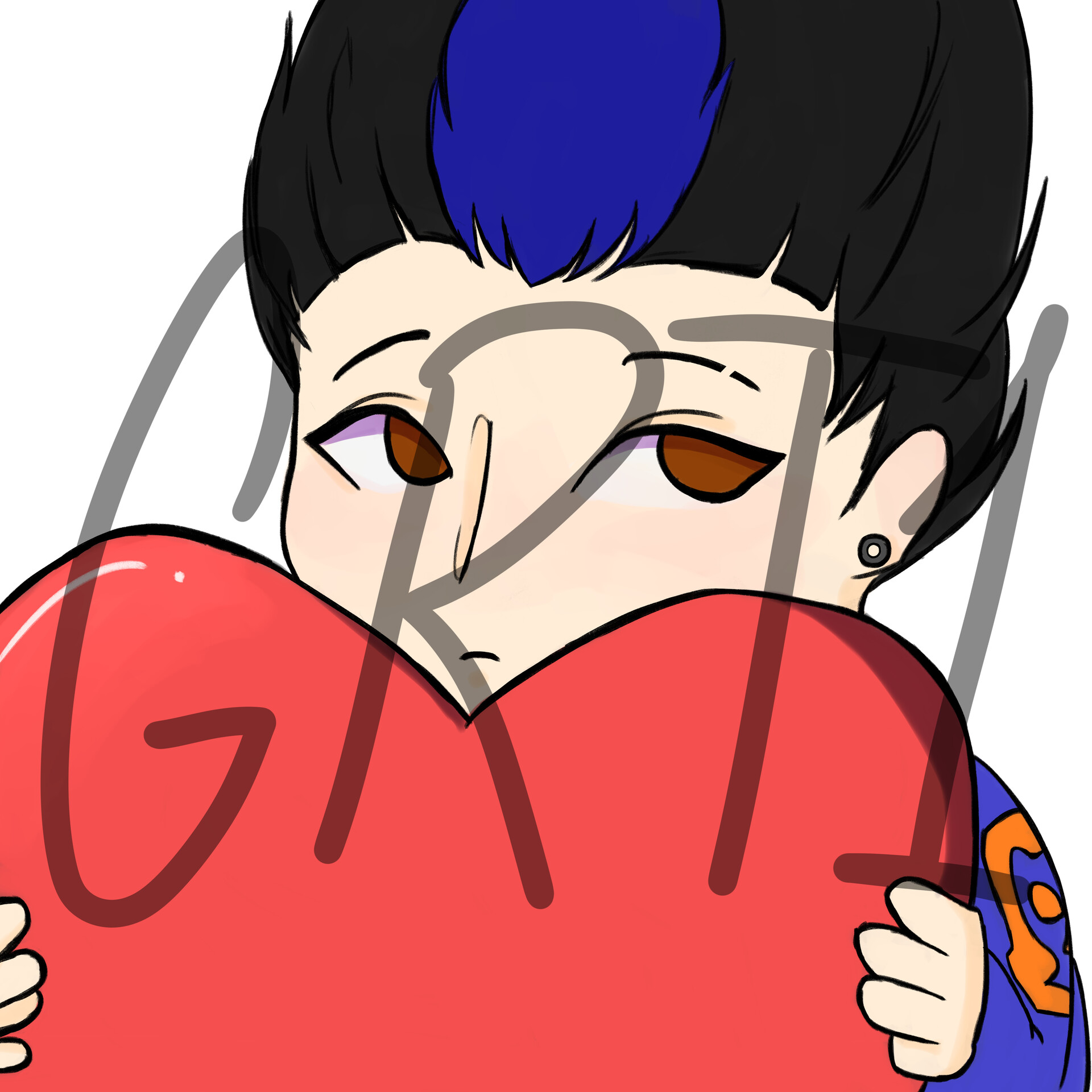 ArtStation - Yoru Love emote