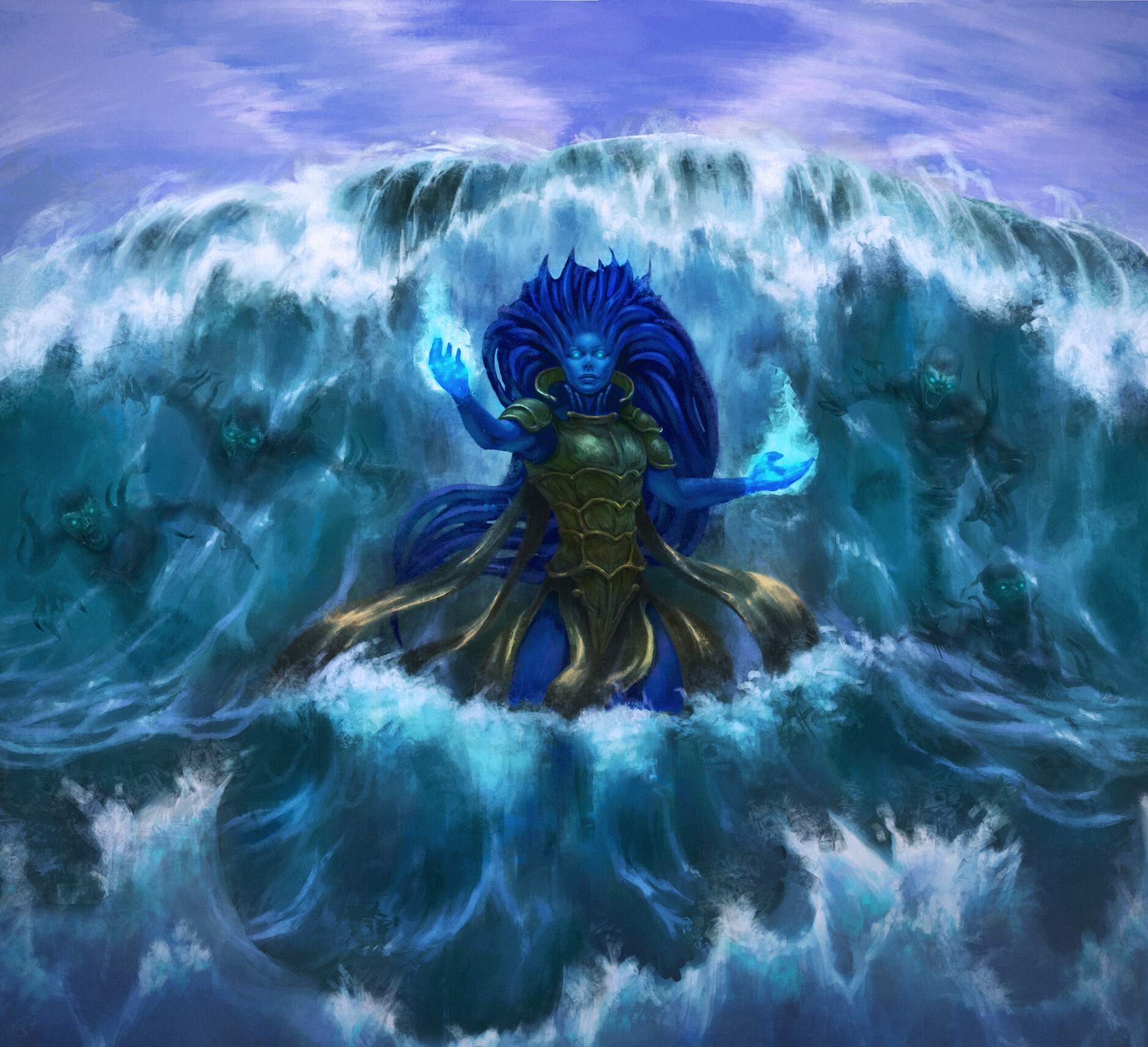 ArtStation - Araudi of the dead tide