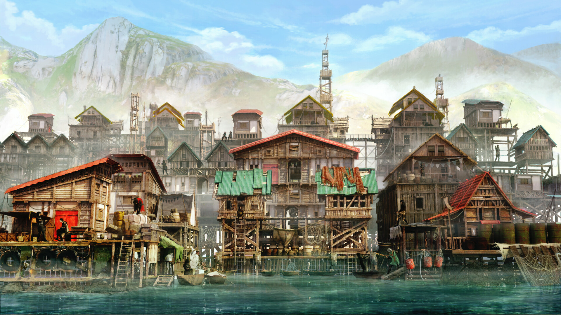 ArtStation - floating house