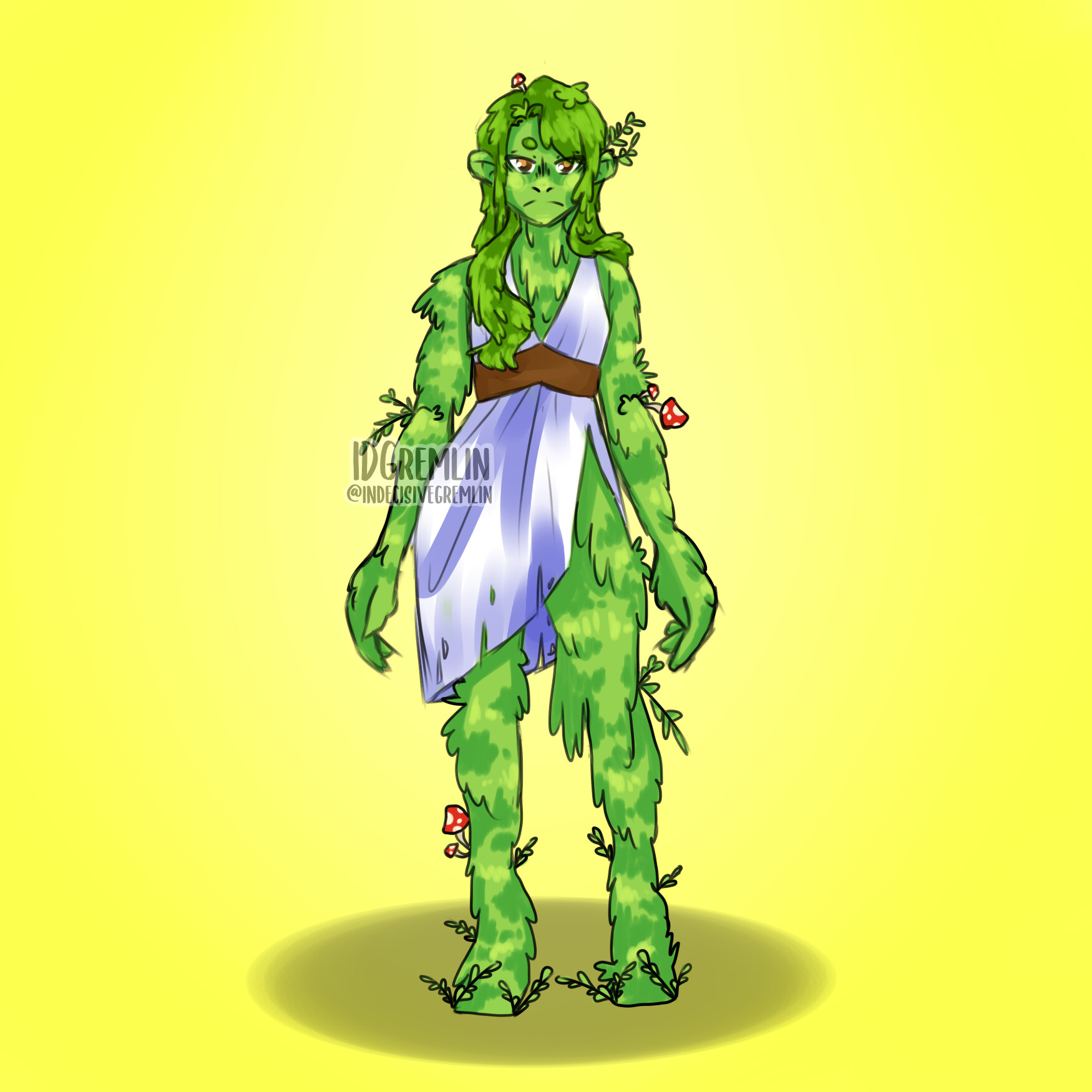 ArtStation - Moss Girl
