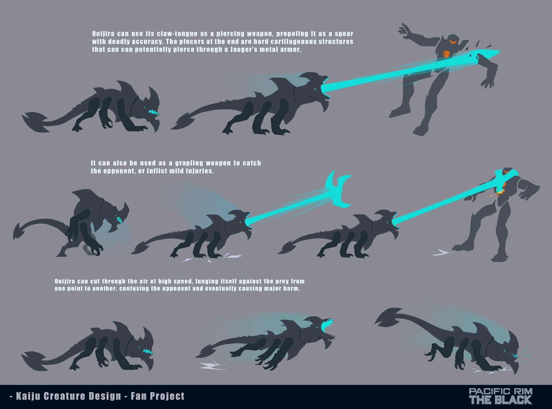Guillermo de Abajo Mohedano - Onijira - Pacific Rim Kaiju Design