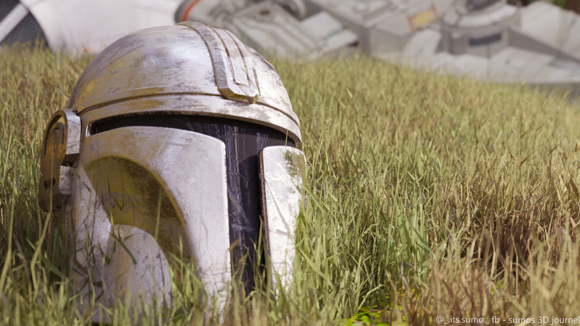 ArtStation - Mando's Helmet