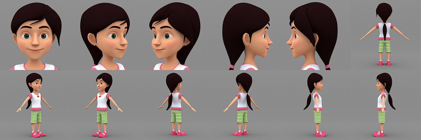 ArtStation - 3D Character Lighting & Texturing