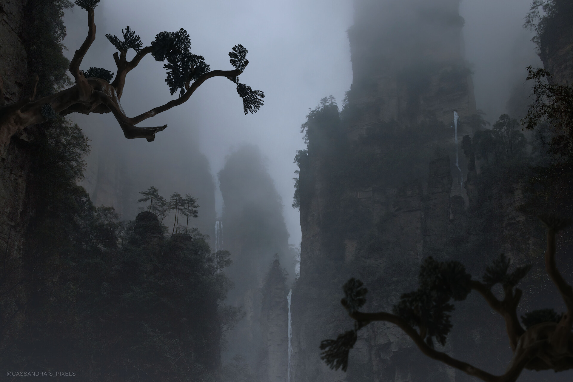 ArtStation - Hidden in the mist