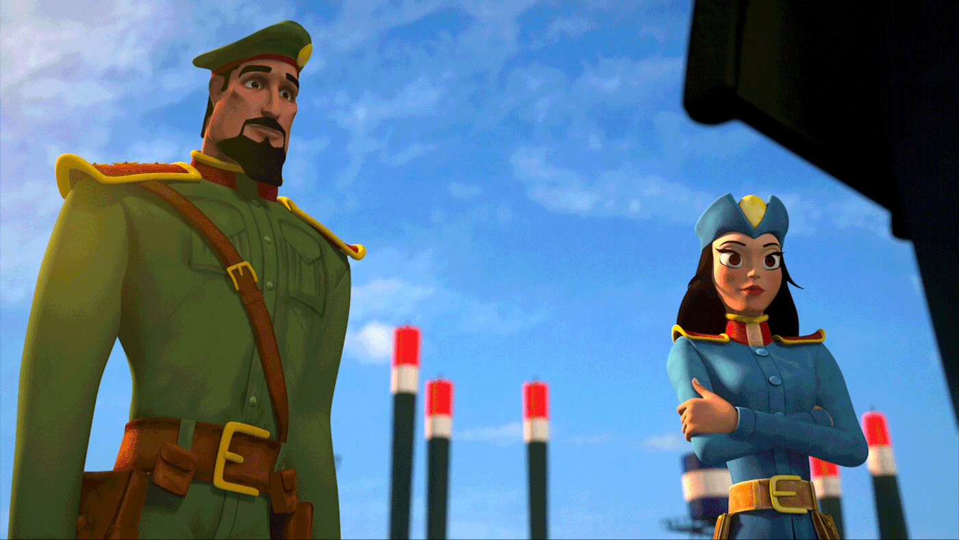 ArtStation - 3D Al majid channel khalfan cartoon