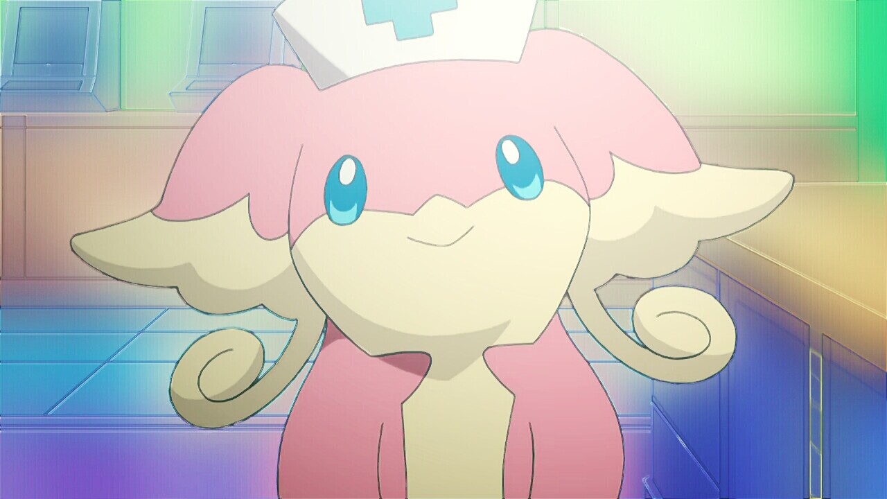 ArtStation - Audino - Pokémon Desktop Wallpaper (9:16)