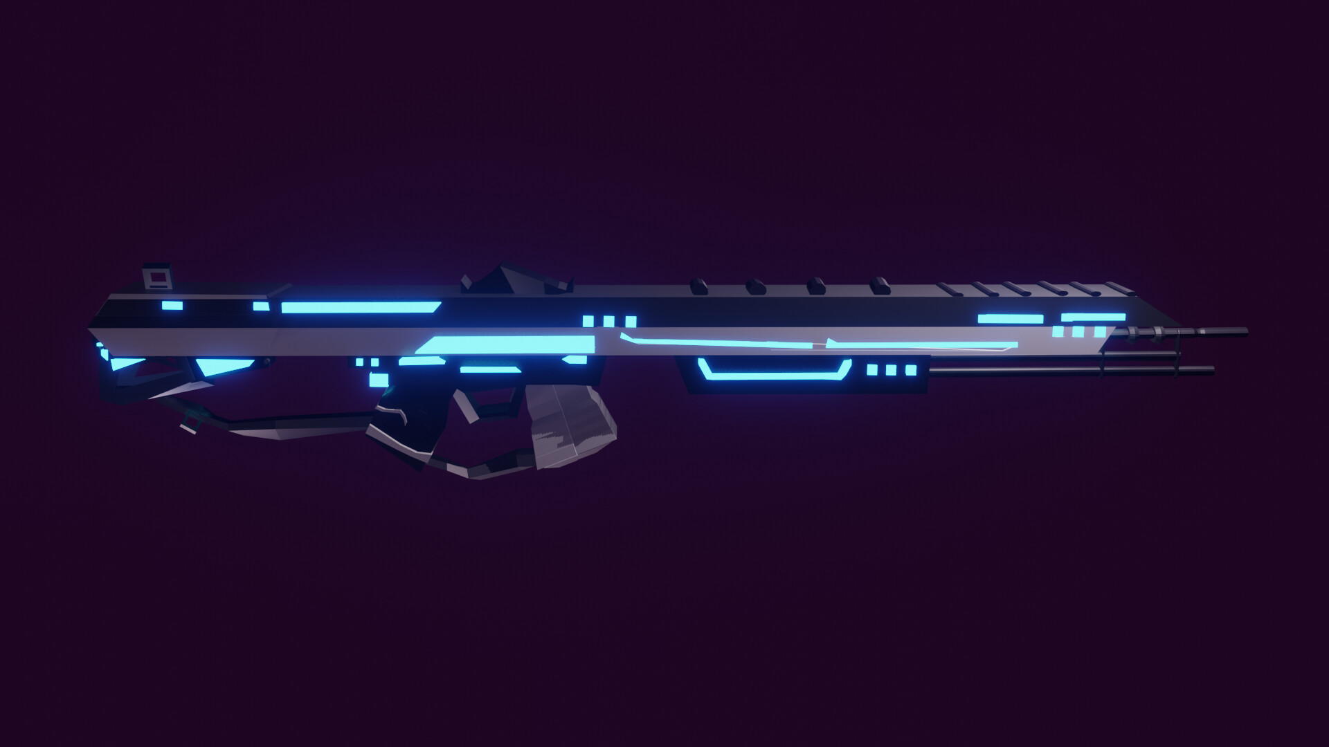 ArtStation - Neon Weapon
