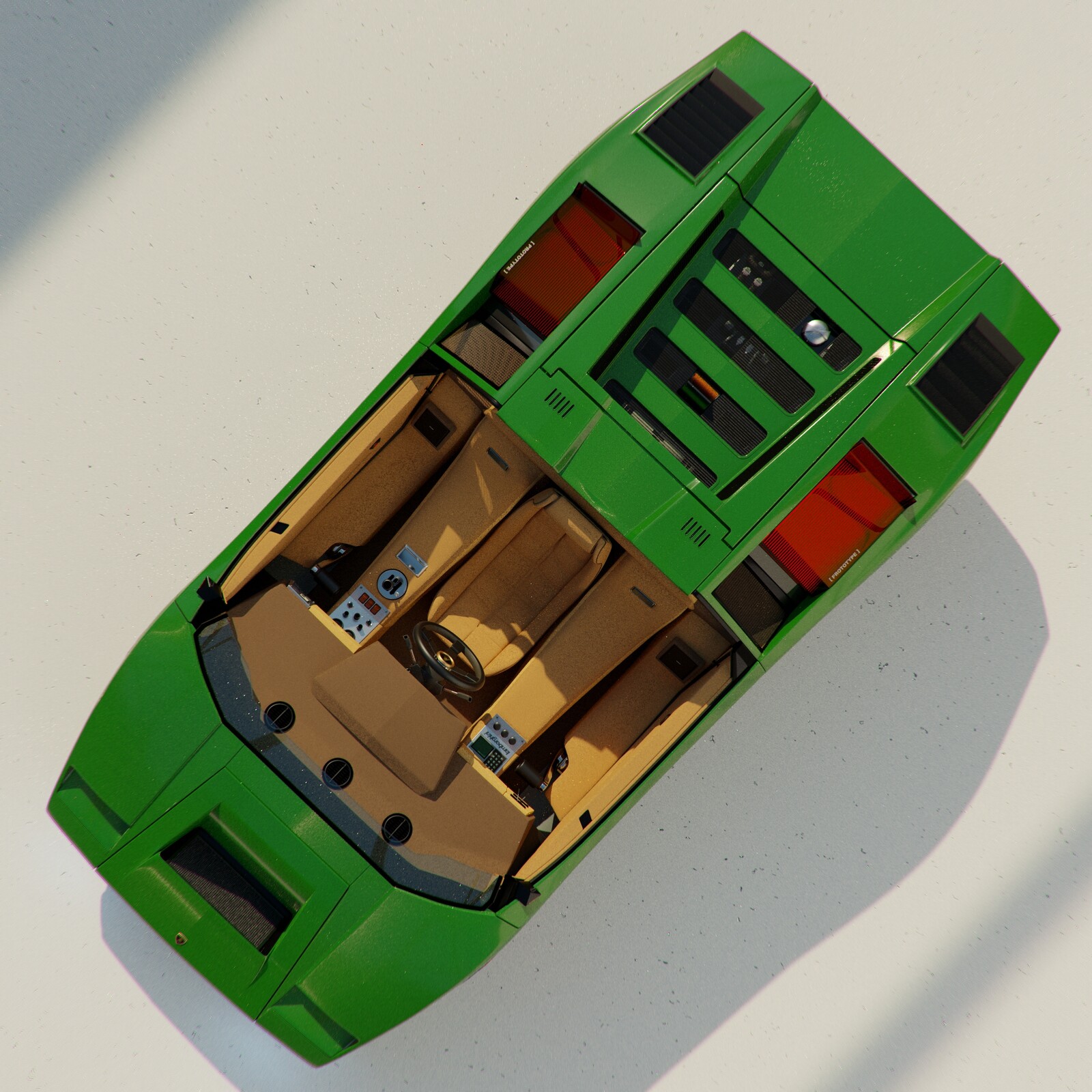 Broken Doodle - Lamborghini Countach LP 420 Barchetta