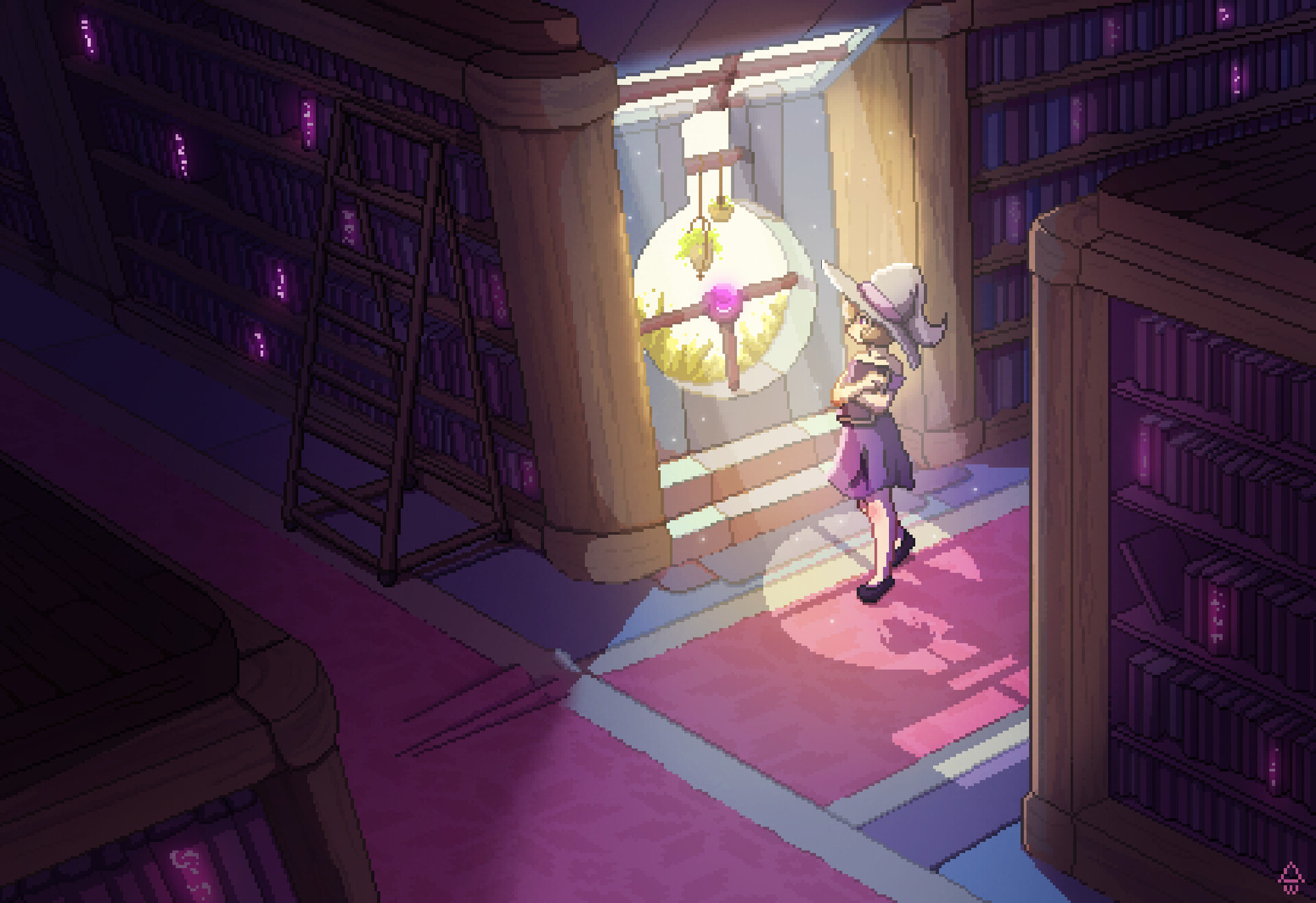 ArtStation - Magic library