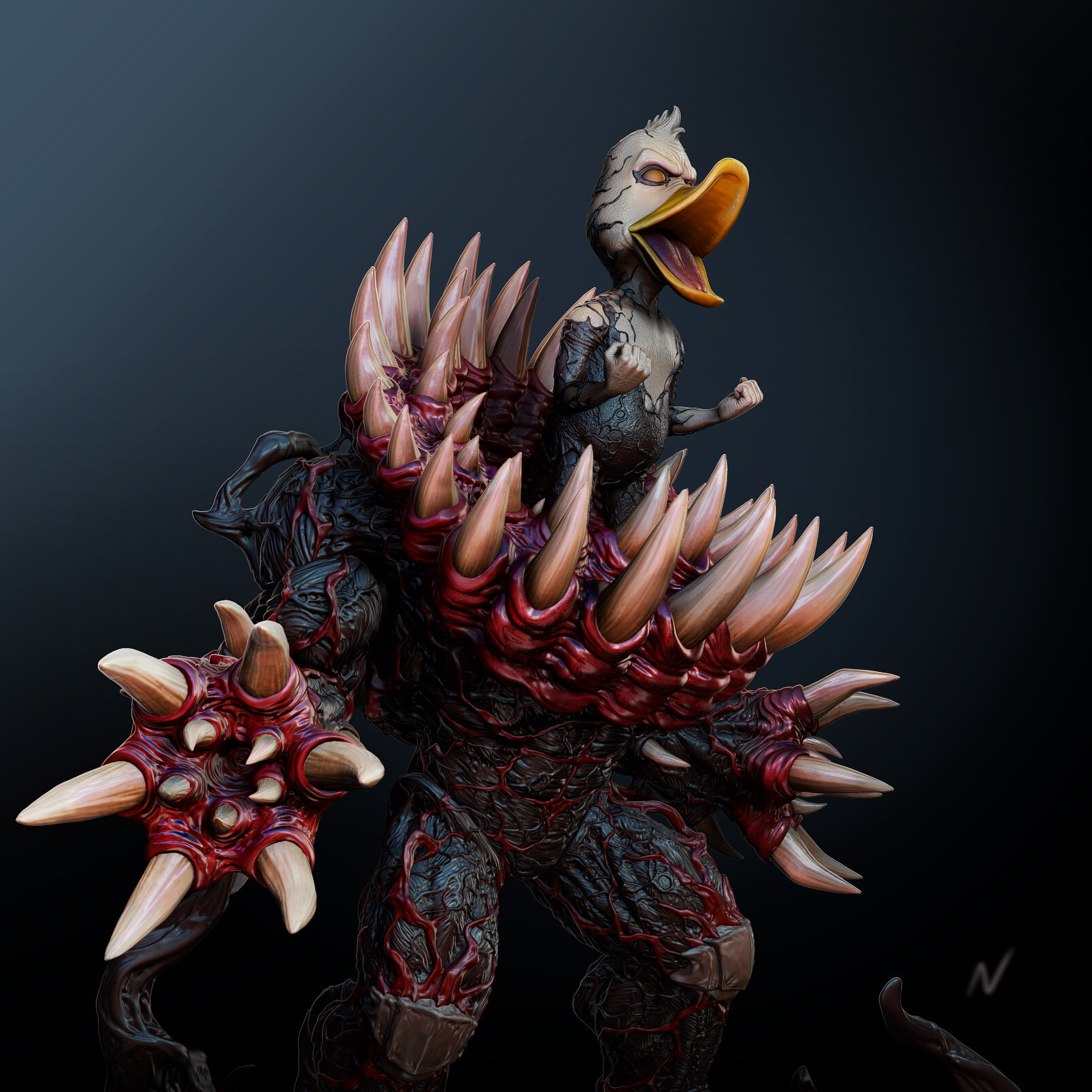 ArtStation - Venom duck