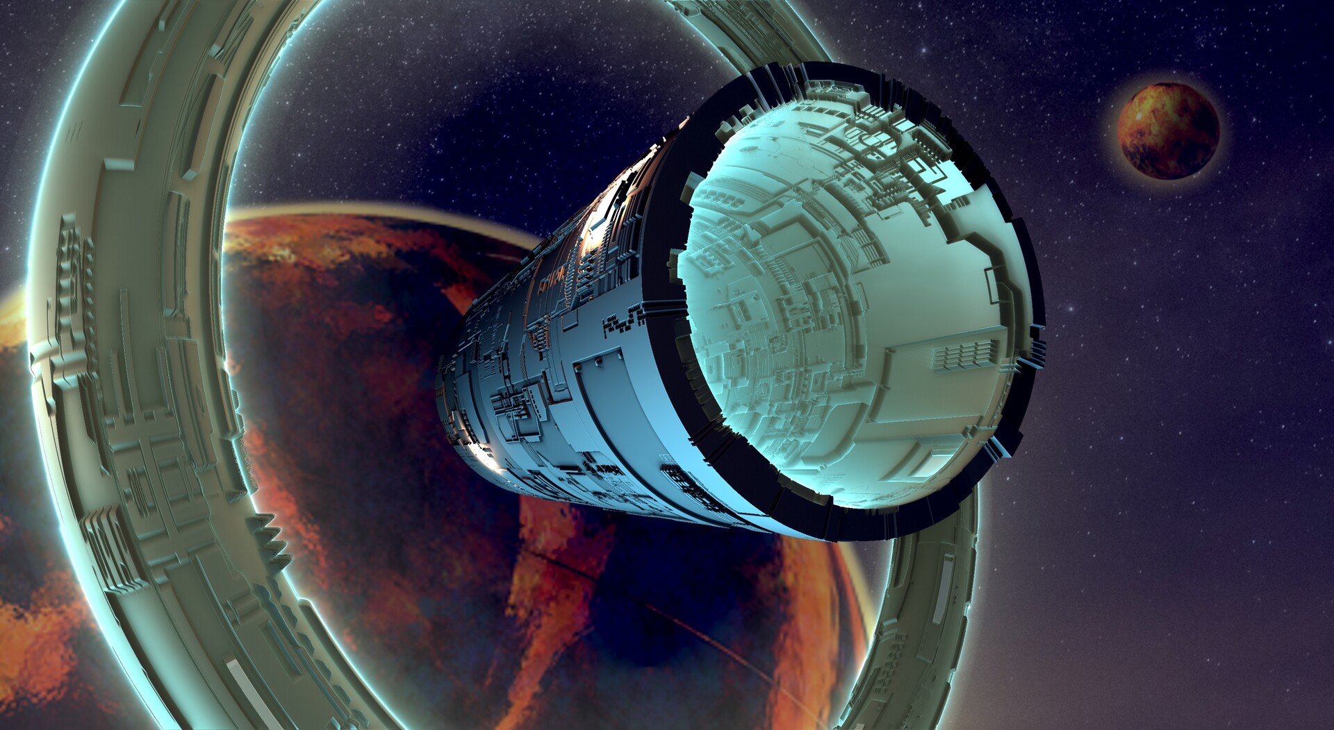 ArtStation - Throught the StarGate