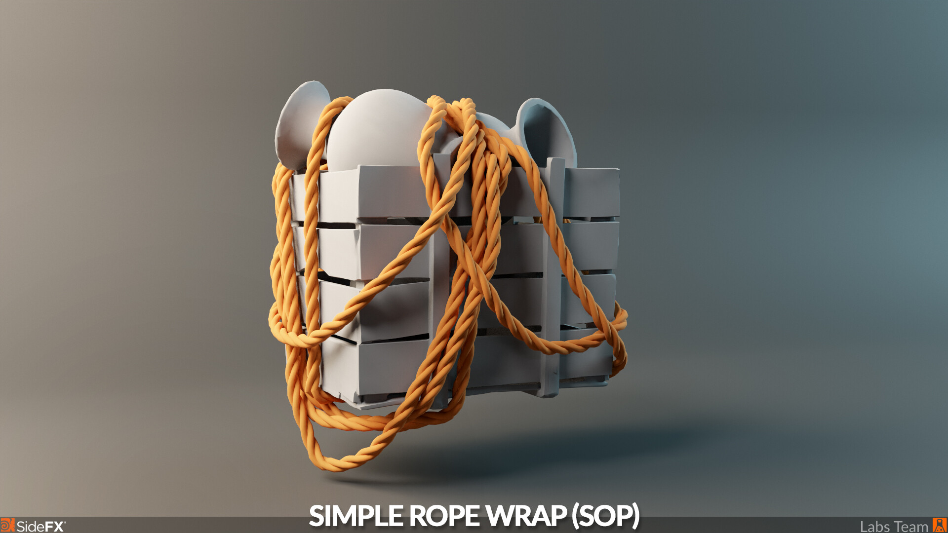 SideFX Labs - Labs Simple Rope Wrap