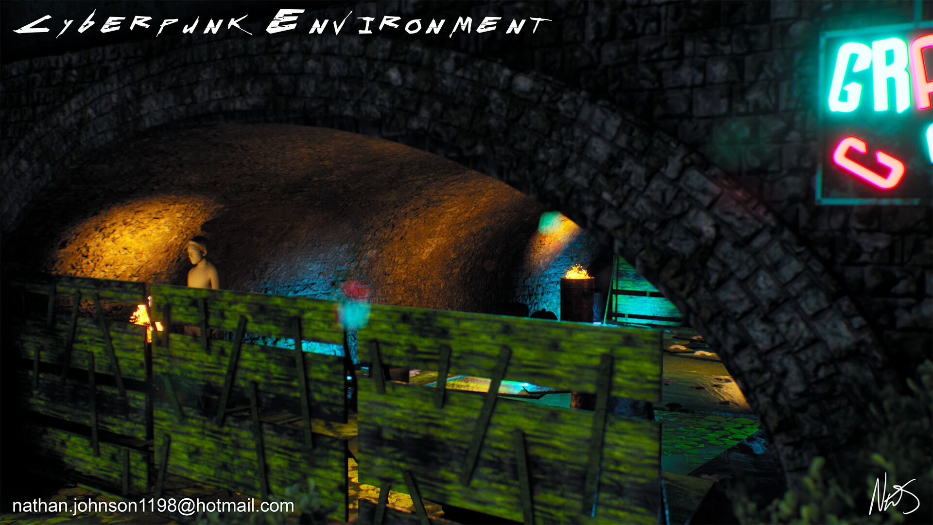 Nathan Johnson - Cyberpunk Overhaul of Grantham Canal