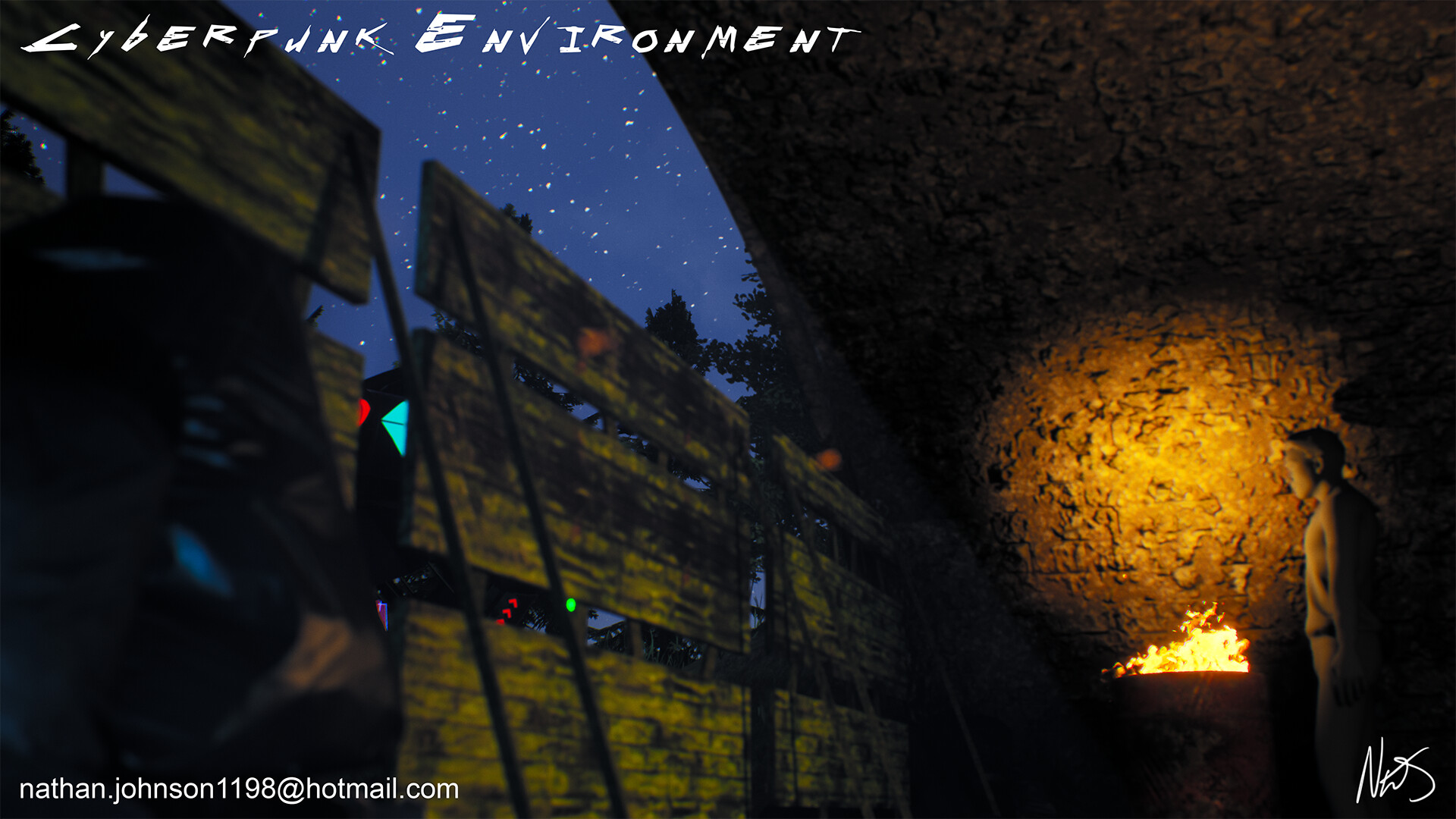 Nathan Johnson - Cyberpunk Overhaul of Grantham Canal