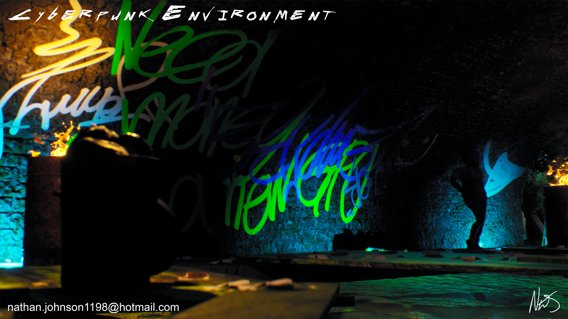 Nathan Johnson - Cyberpunk Overhaul of Grantham Canal