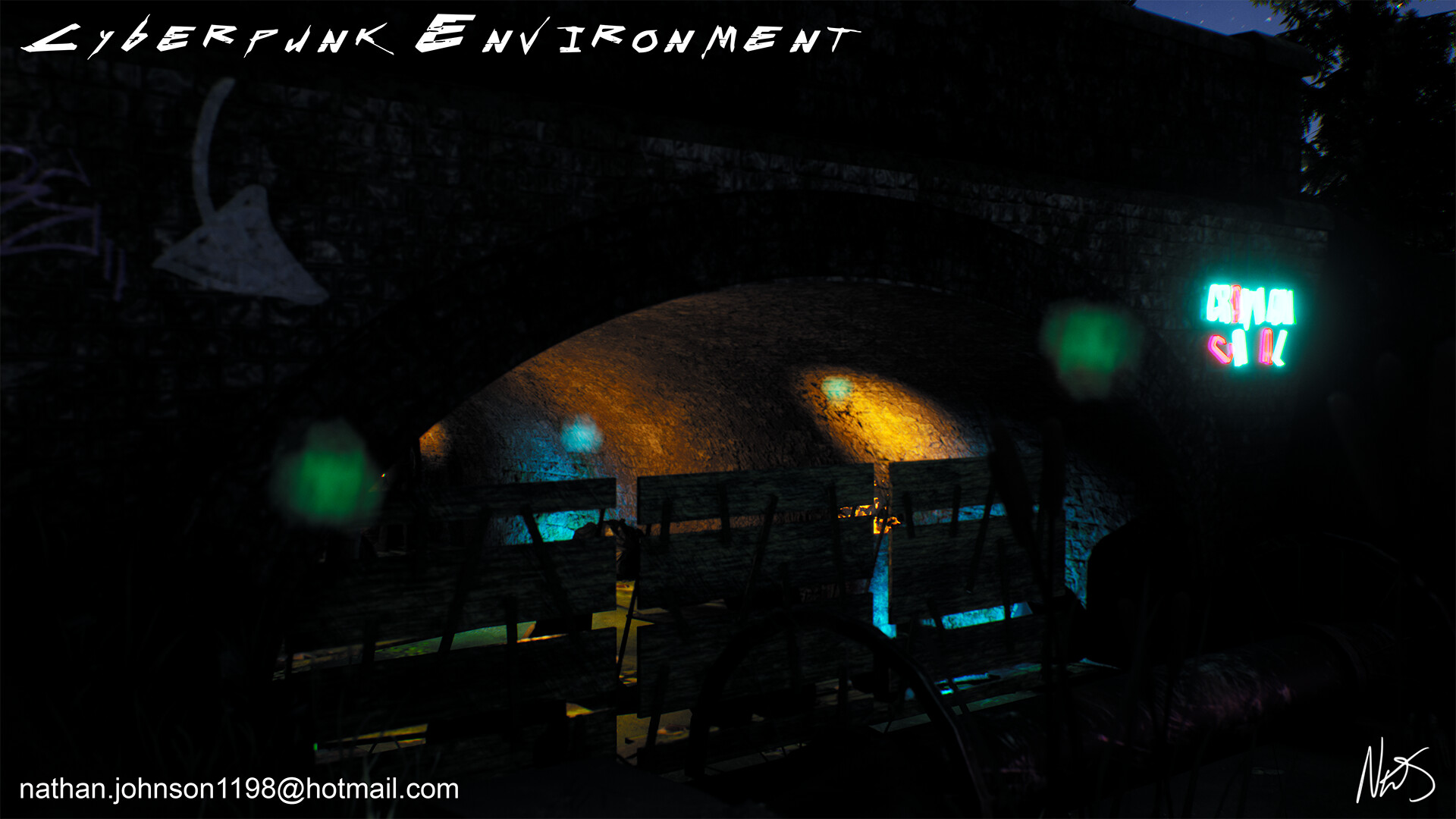 Nathan Johnson - Cyberpunk Overhaul of Grantham Canal