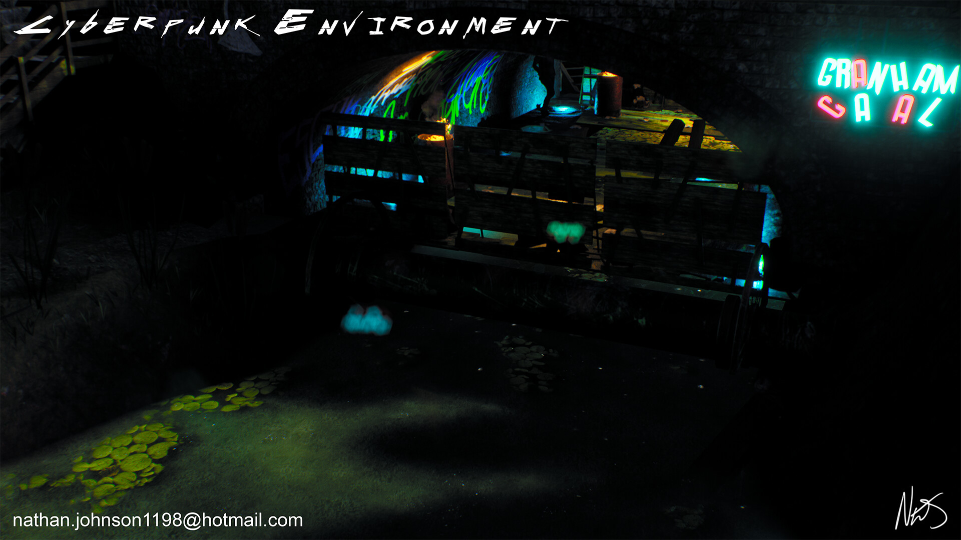 Nathan Johnson - Cyberpunk Overhaul of Grantham Canal