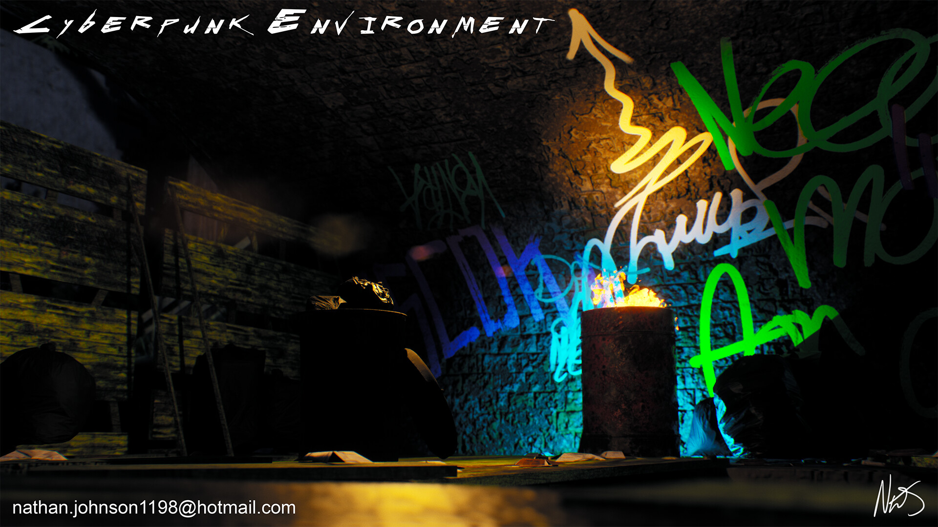 Nathan Johnson - Cyberpunk Overhaul of Grantham Canal