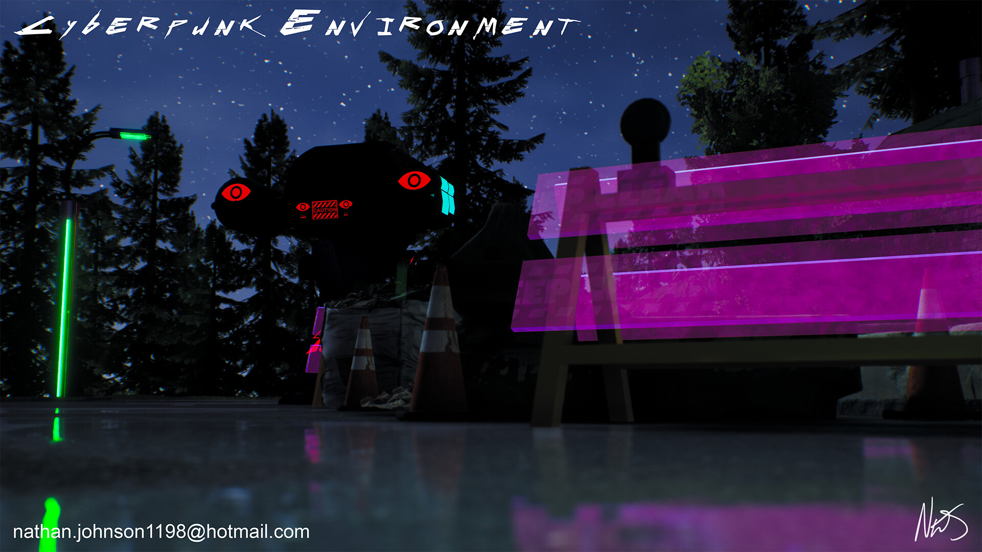 Nathan Johnson - Cyberpunk Overhaul of Grantham Canal