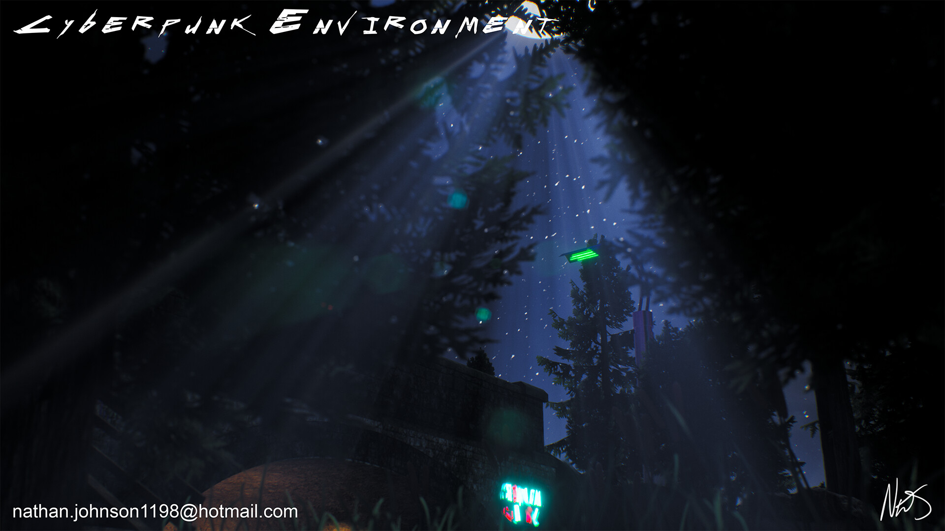 Nathan Johnson - Cyberpunk Overhaul of Grantham Canal