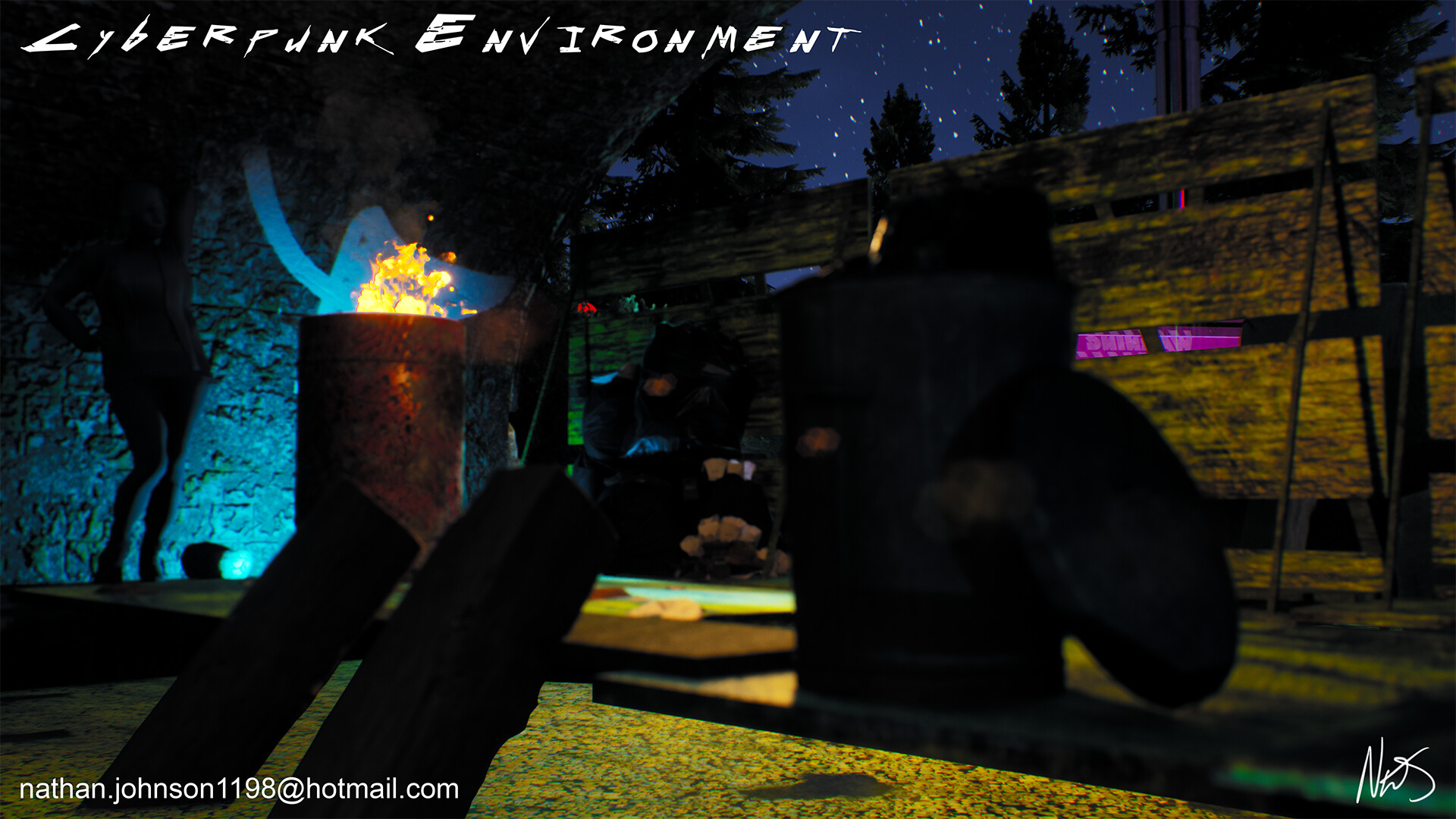 Nathan Johnson - Cyberpunk Overhaul of Grantham Canal