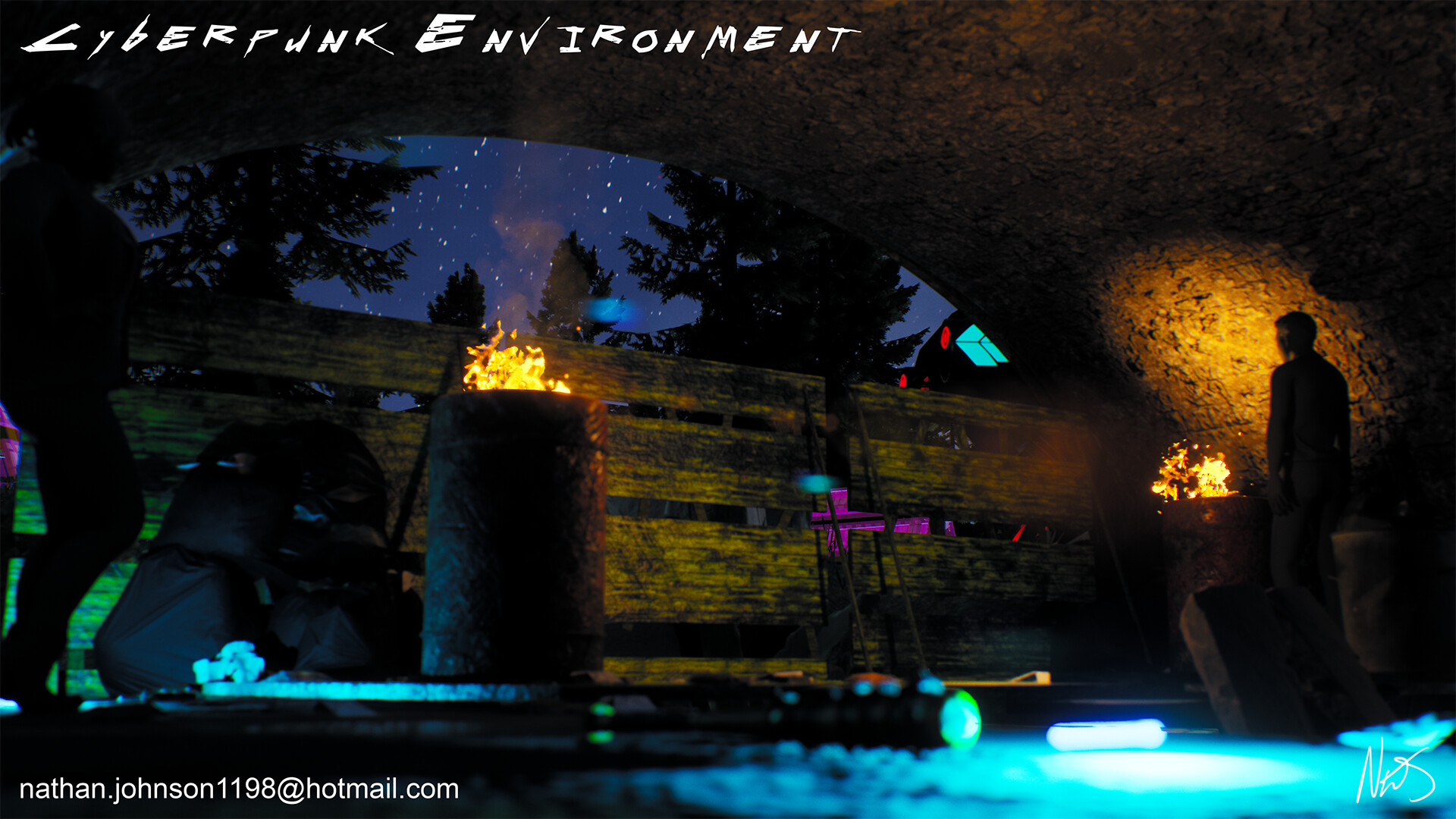 Nathan Johnson - Cyberpunk Overhaul of Grantham Canal