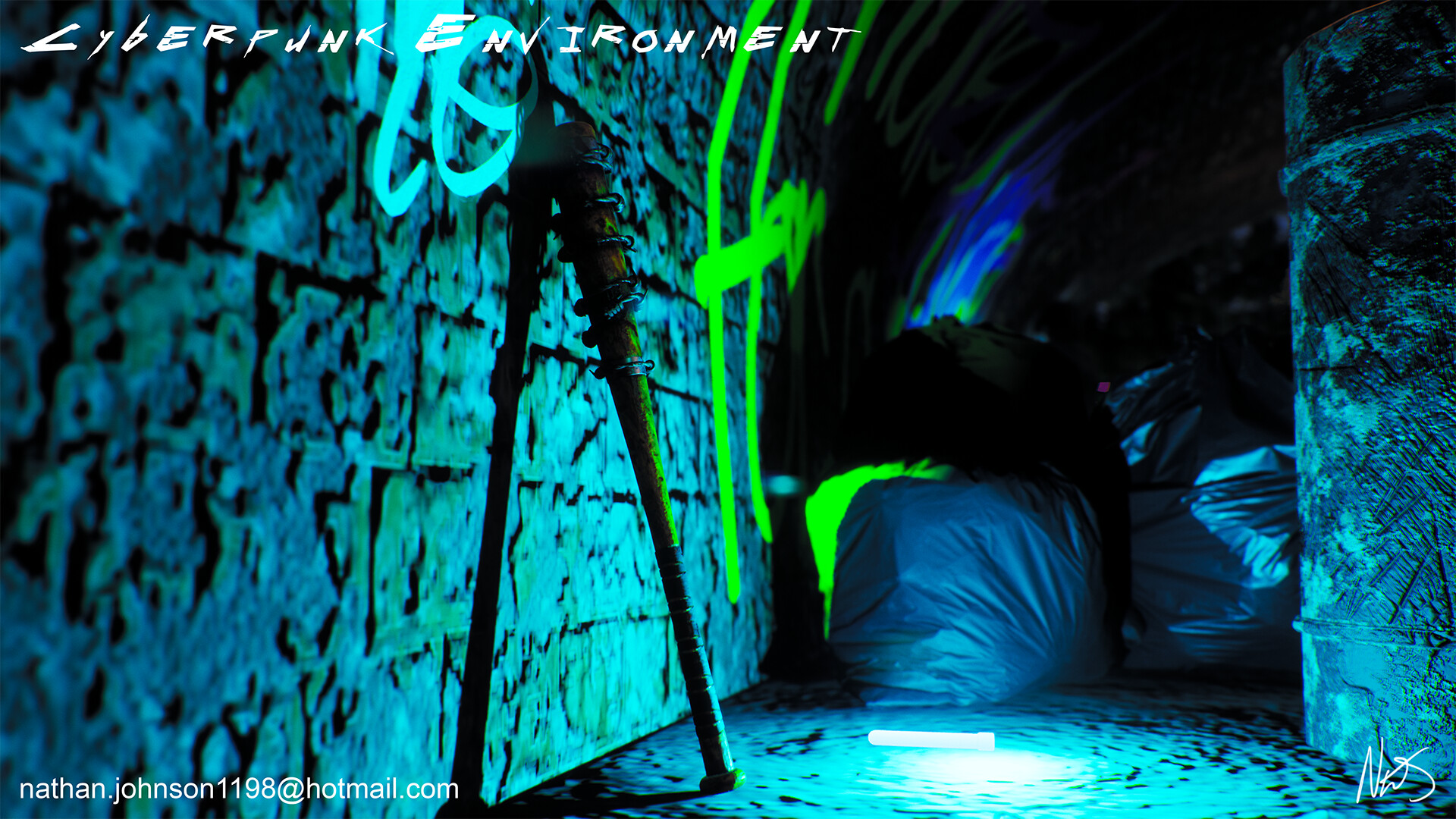 Nathan Johnson - Cyberpunk Overhaul of Grantham Canal