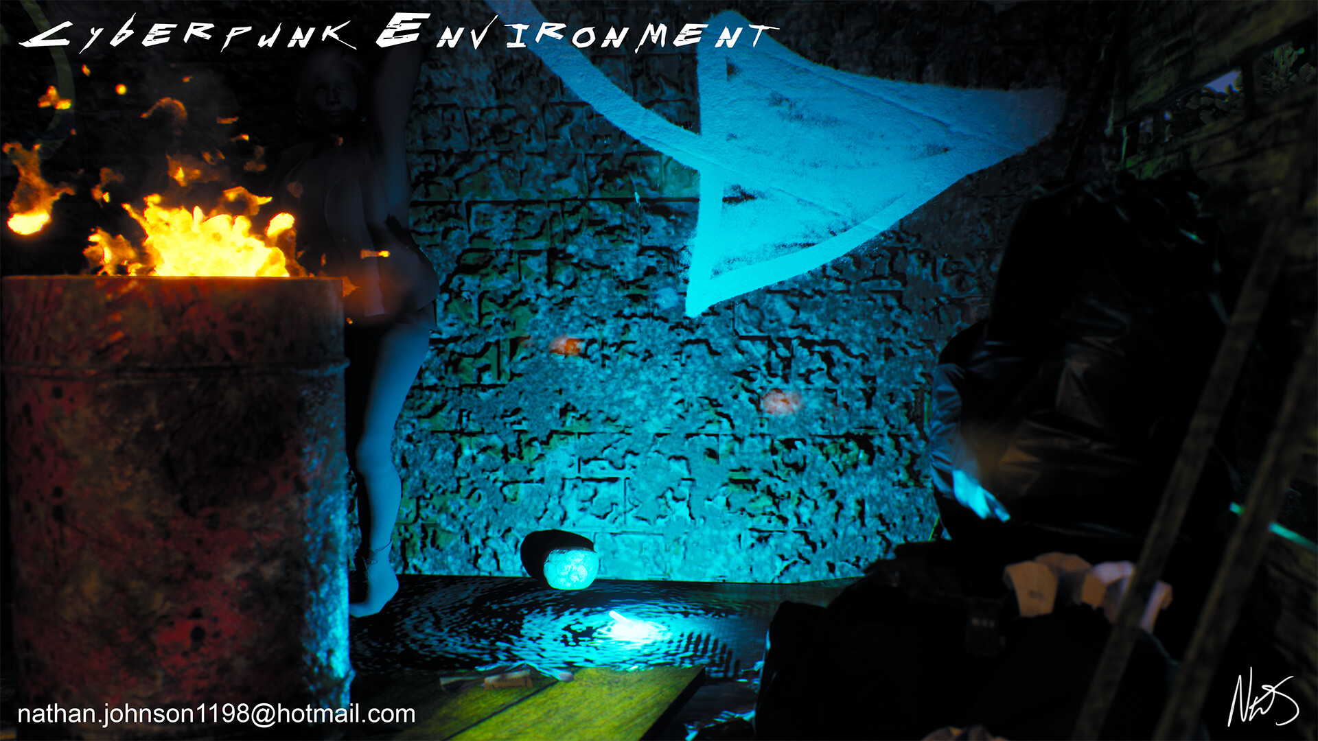 Nathan Johnson - Cyberpunk Overhaul of Grantham Canal