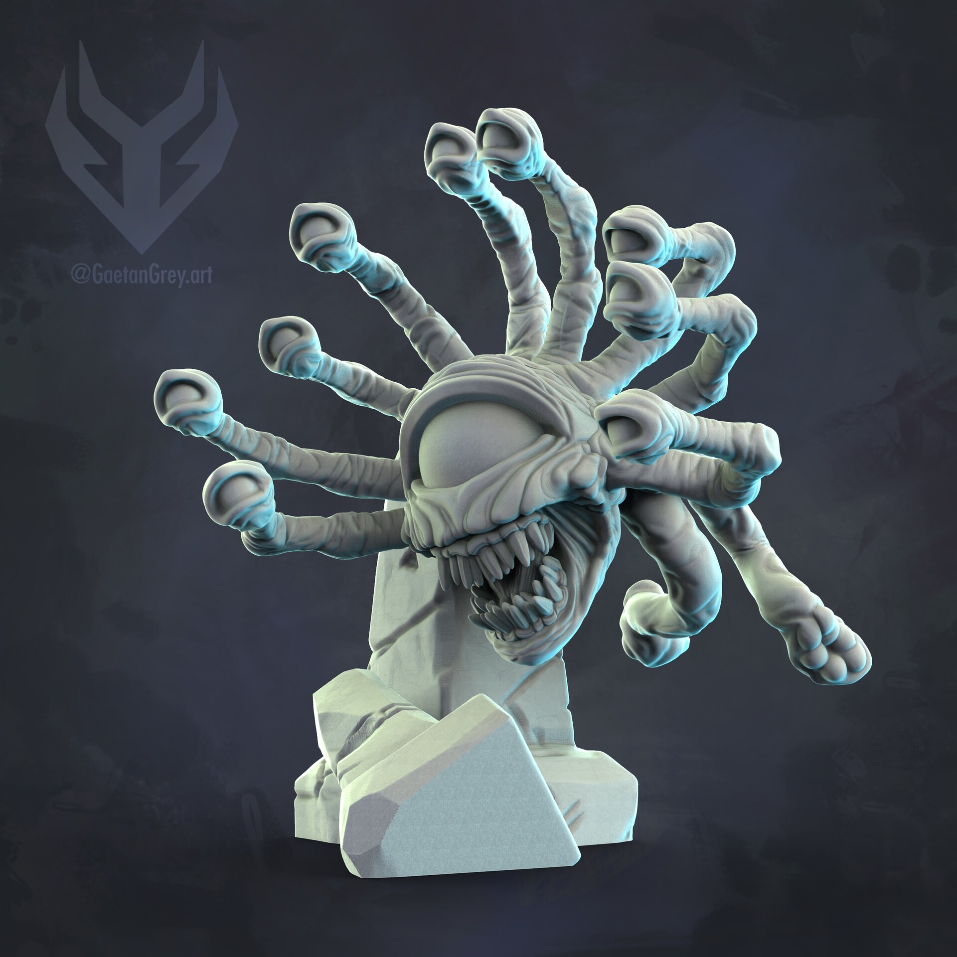 ArtStation - Mind Witness - Miniature