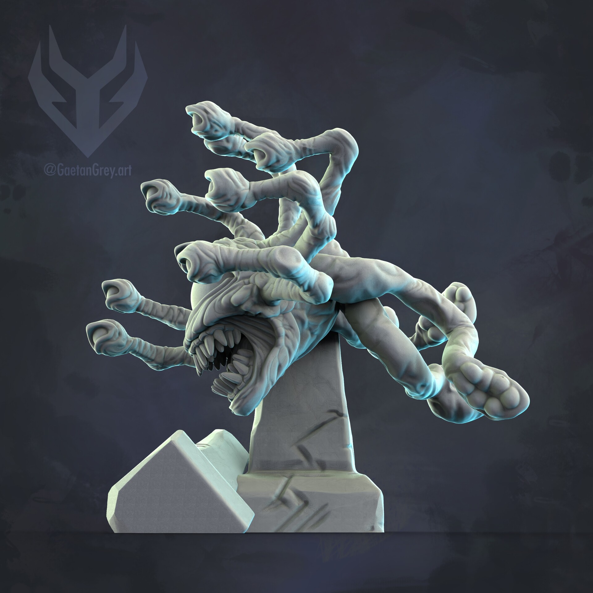 Gaetan Grey - Mind Witness - Miniature