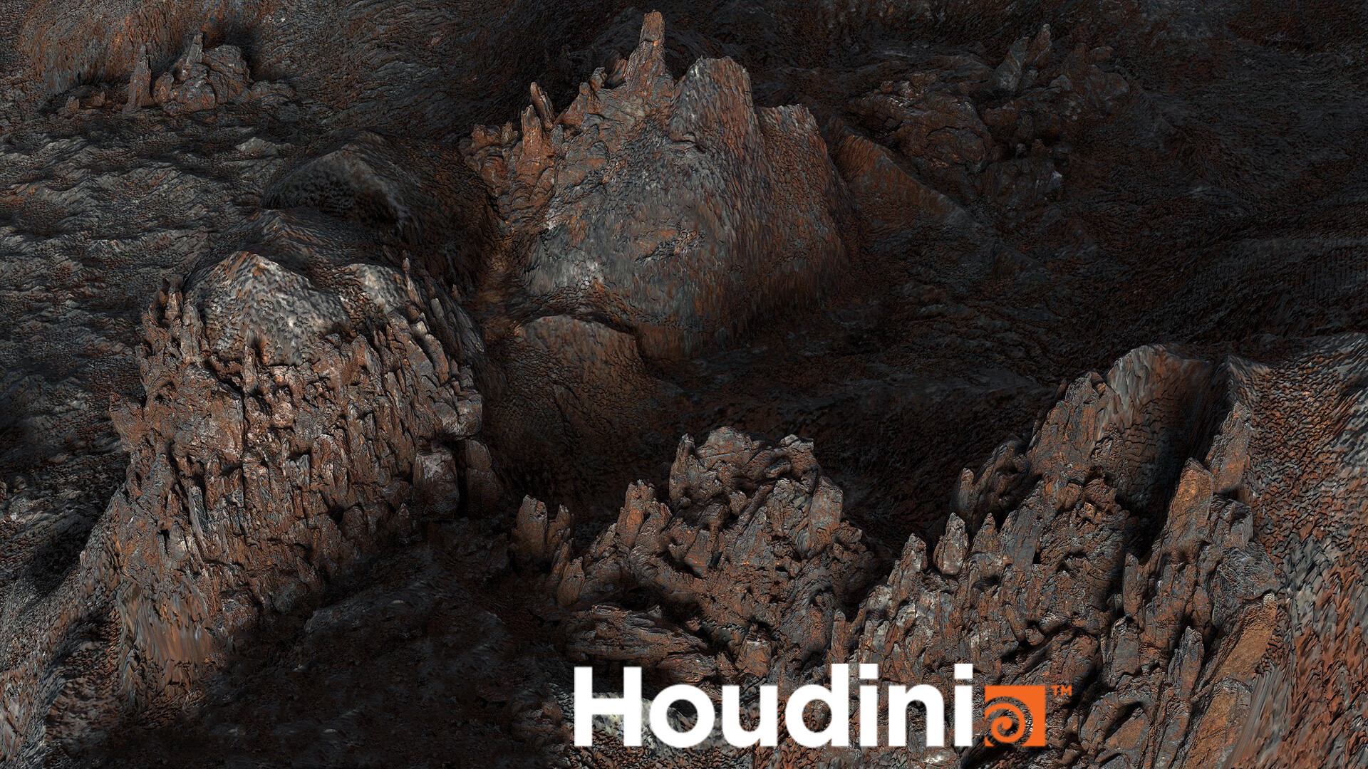 ArtStation - houdini terrains