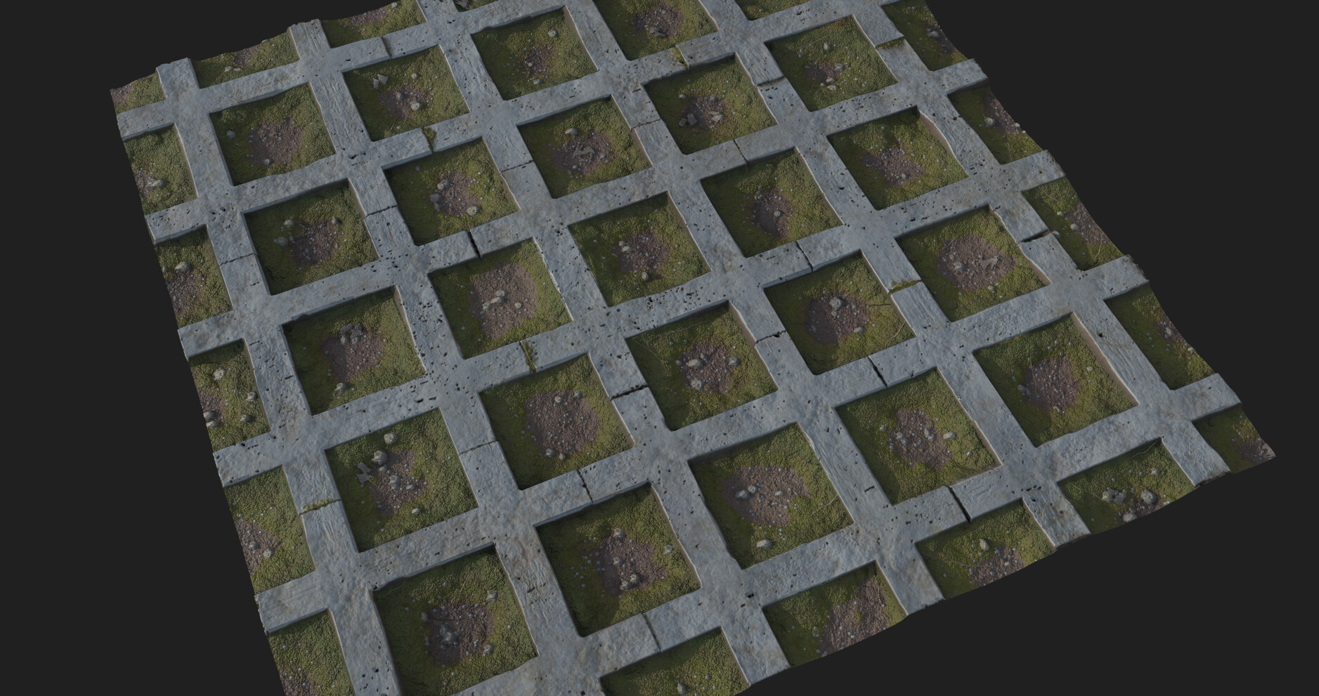 Mikhail Kuzmin - Cobblestone Plates Substance Designer