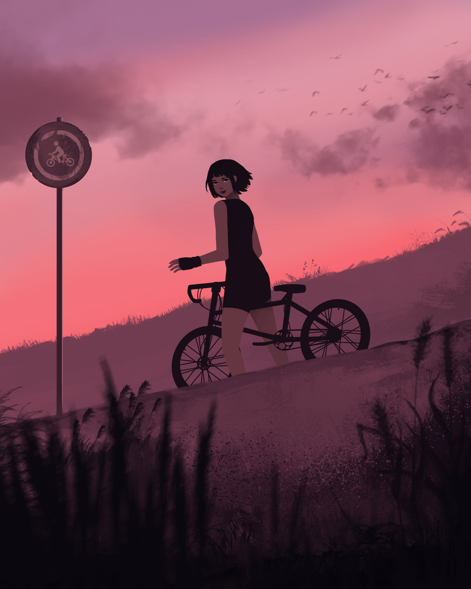 ArtStation - Sunset Ride