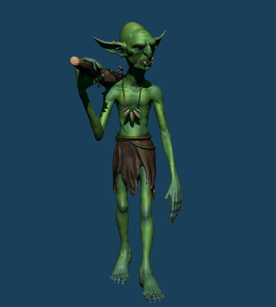 ArtStation - 3D Goblin