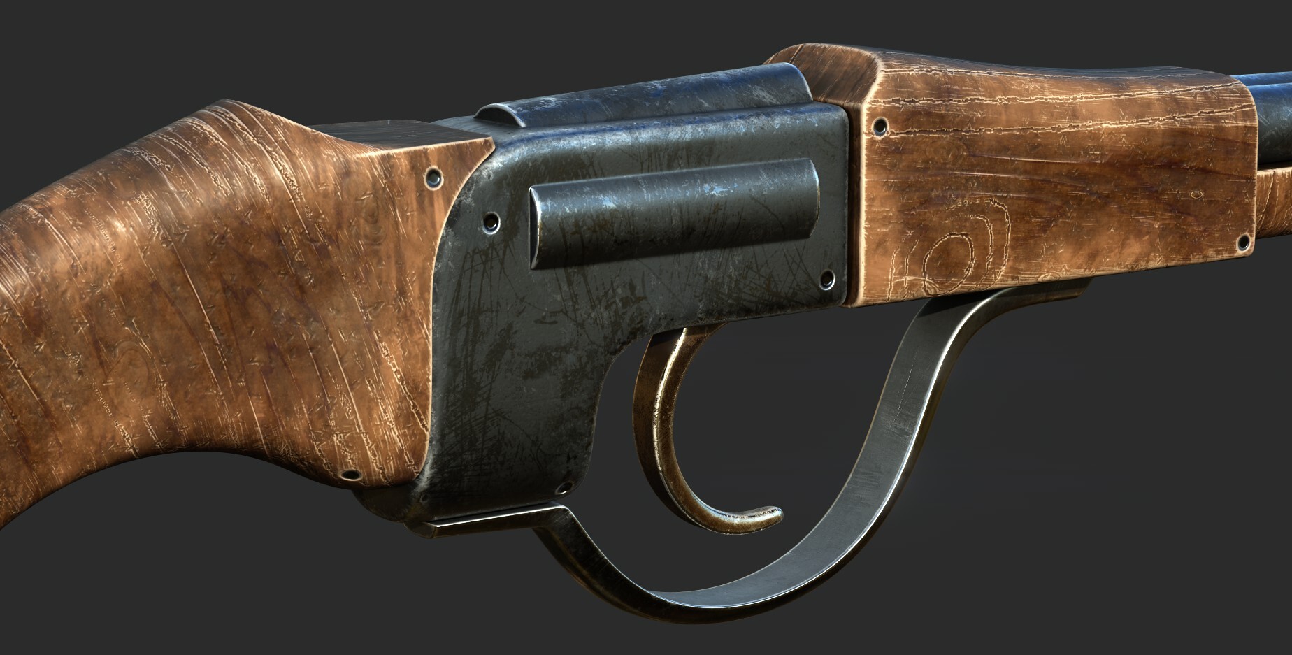 ArtStation - Sawed Off Shotgun