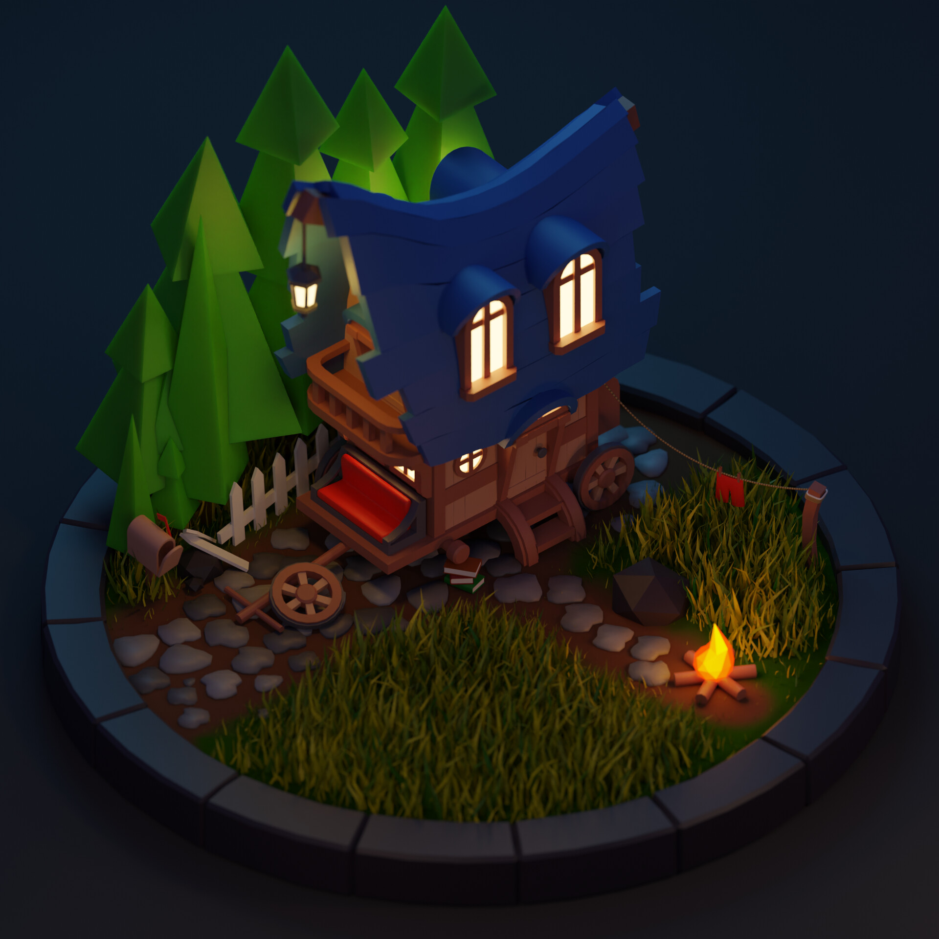 ArtStation - On the road