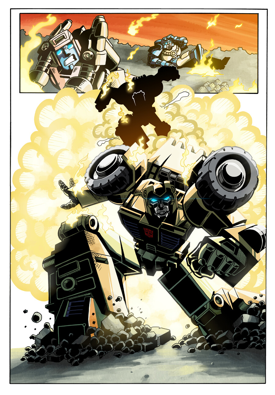 Nate Hammond - Transformers Fancomic 1, page 3