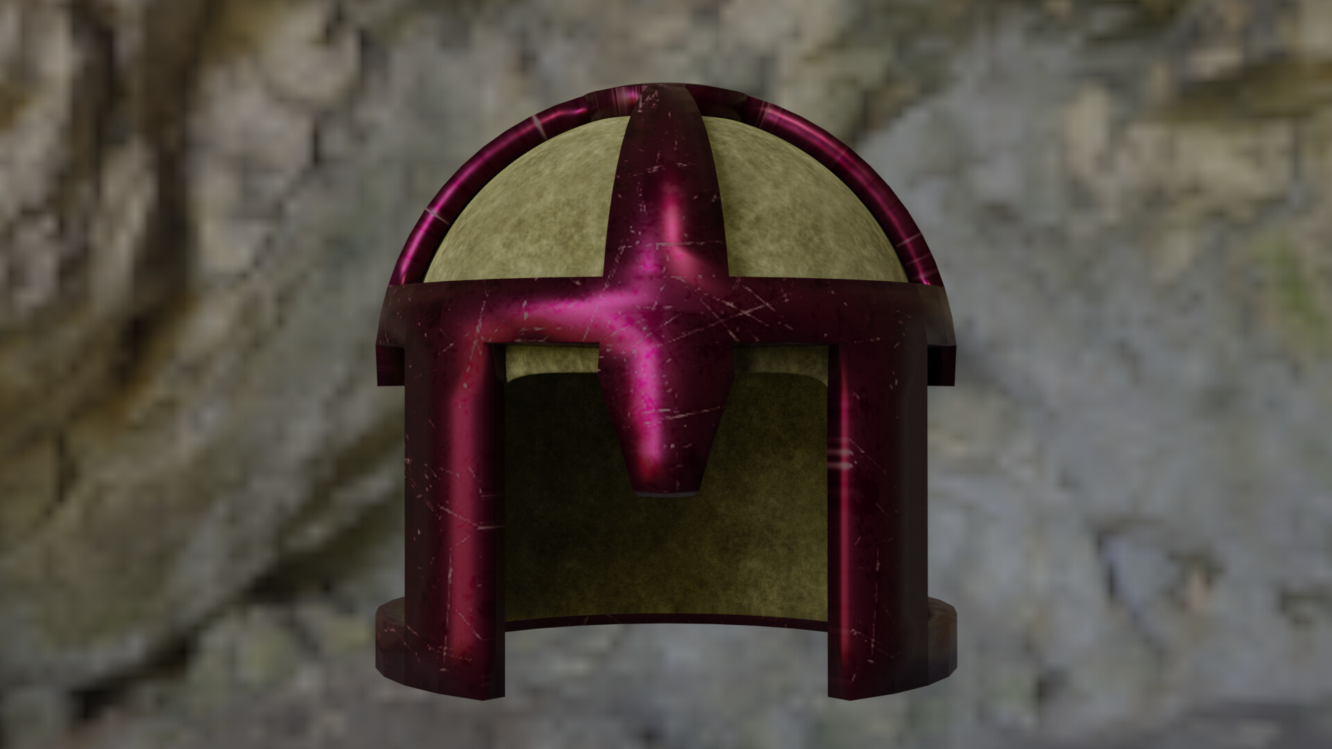 ArtStation - Dwarf Helmet