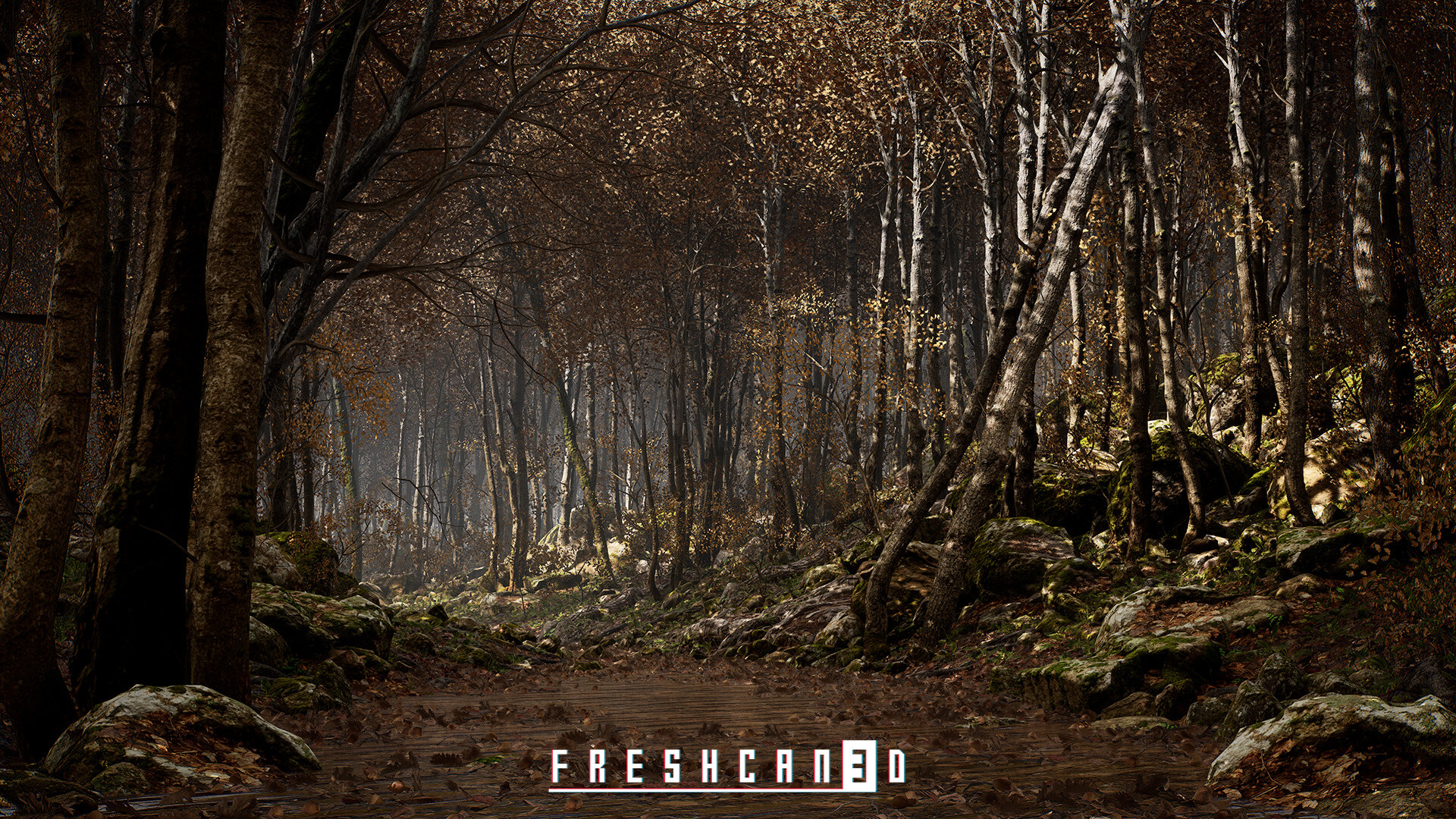 Freshcan 3D - Environment Art Studio - Oak forest in Autumn in Unreal ...
