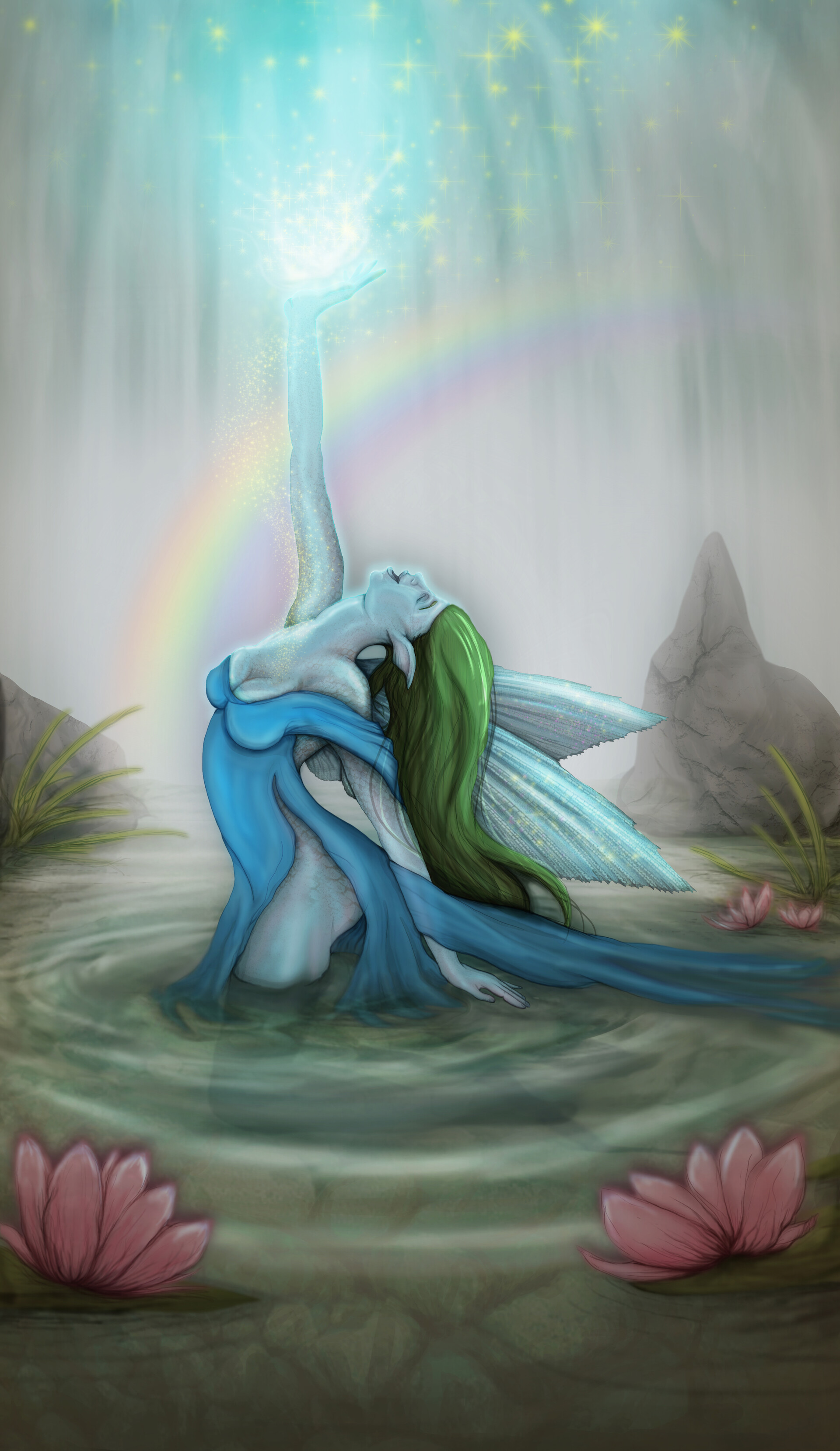 ArtStation - Water faerie