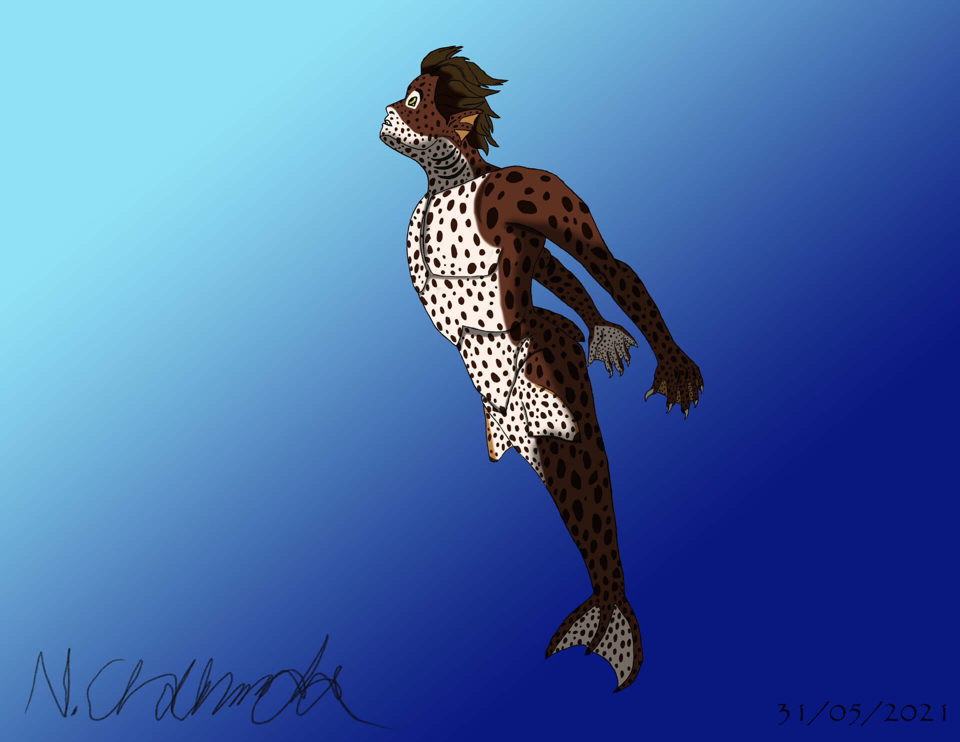 ArtStation - Mermay-Merman