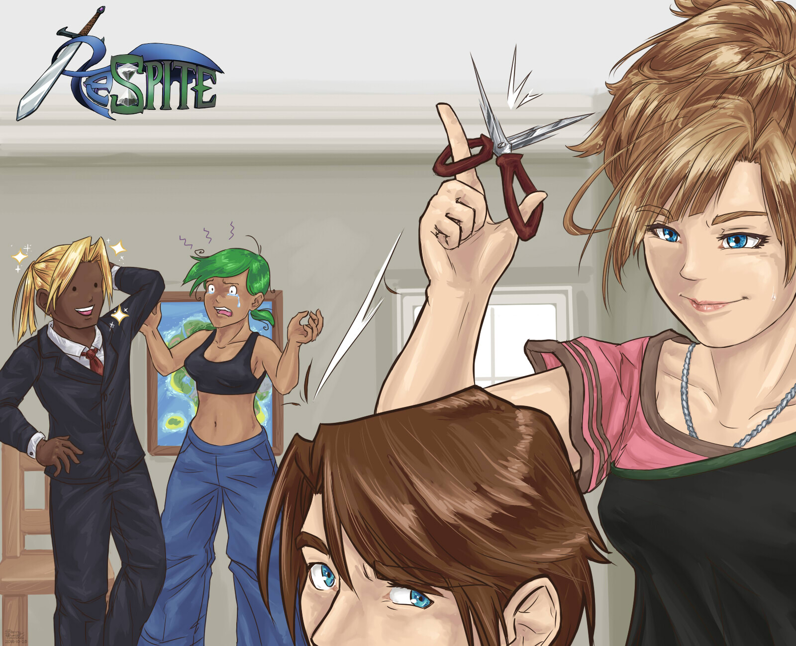 ArtStation - 2018-10-18: Re:Spite MMO - Expression