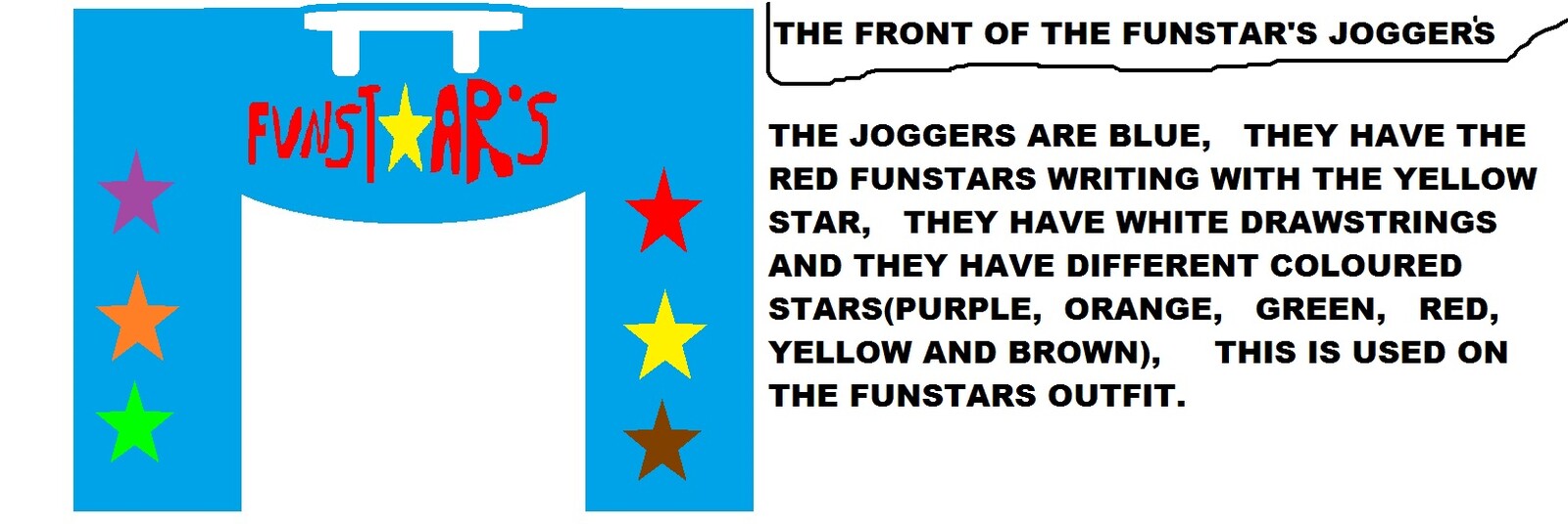 AwesomeDesignsROCK29 - The Front Of The Funstars Joggers For The ...