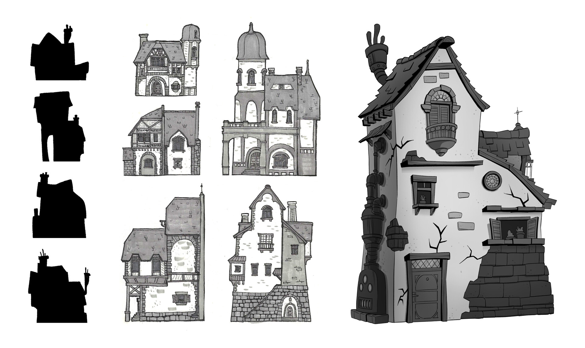 ArtStation - Steampunk Town House