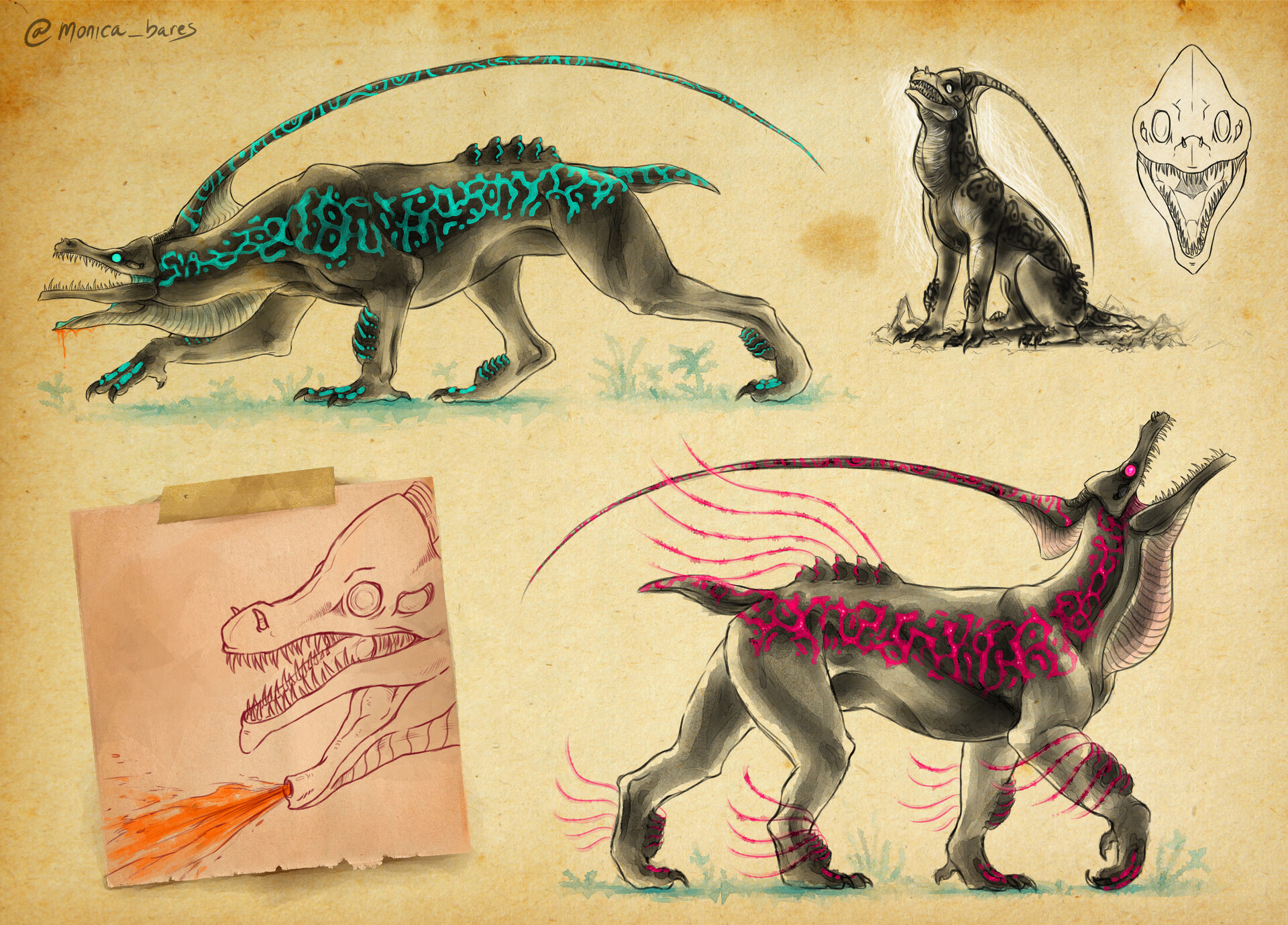 ArtStation - Diplognathus glaucus