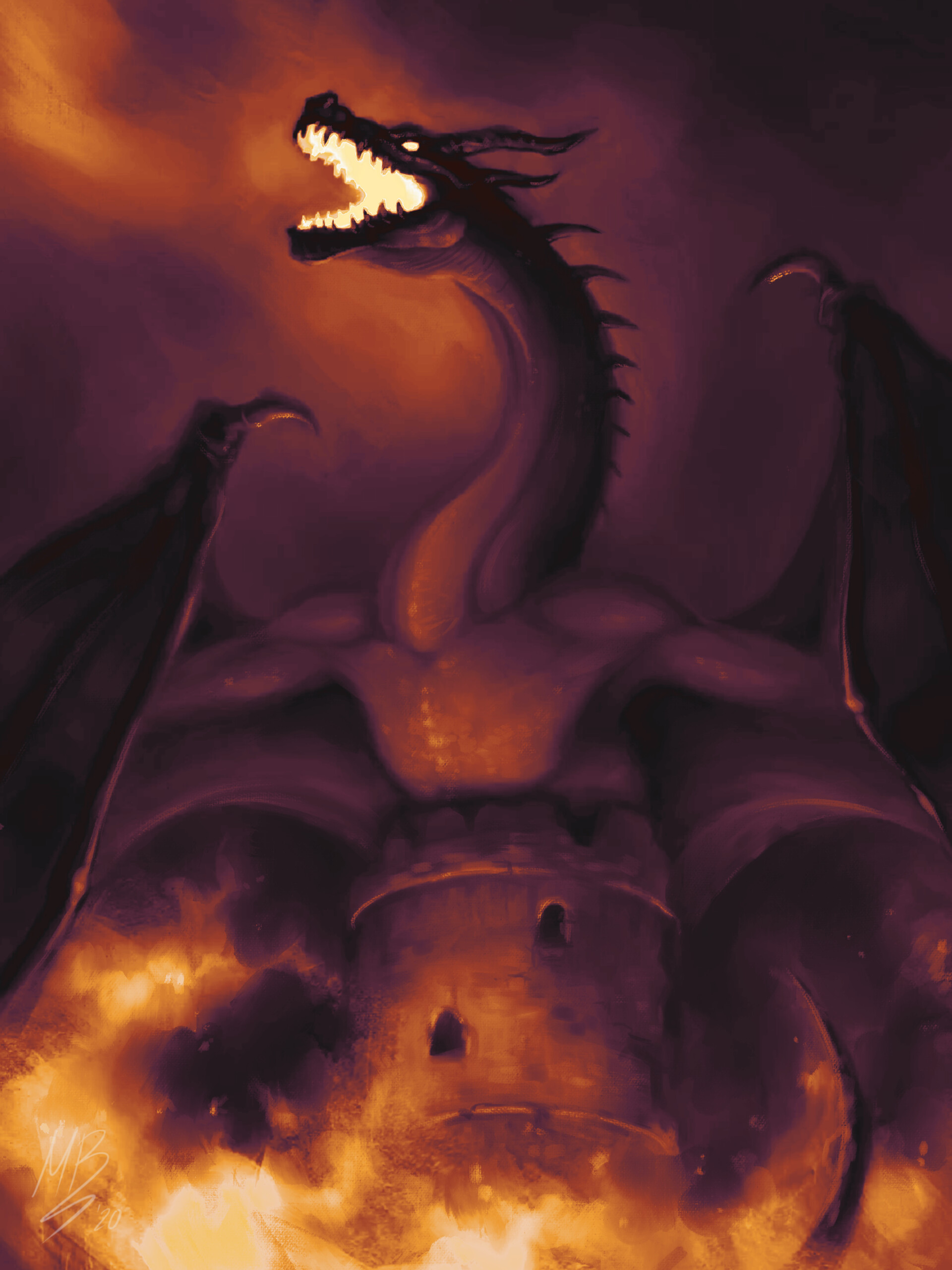 ArtStation - Fallen castle