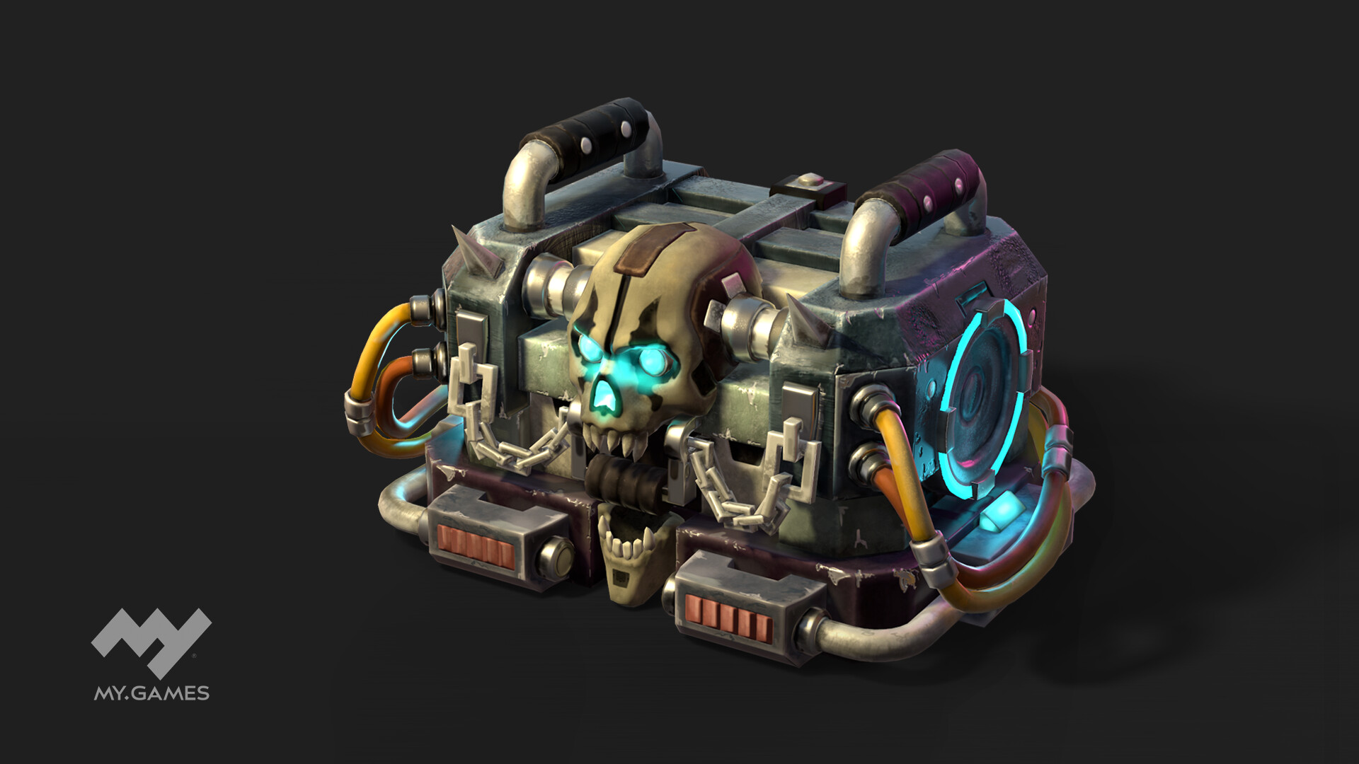 ArtStation - chest skull