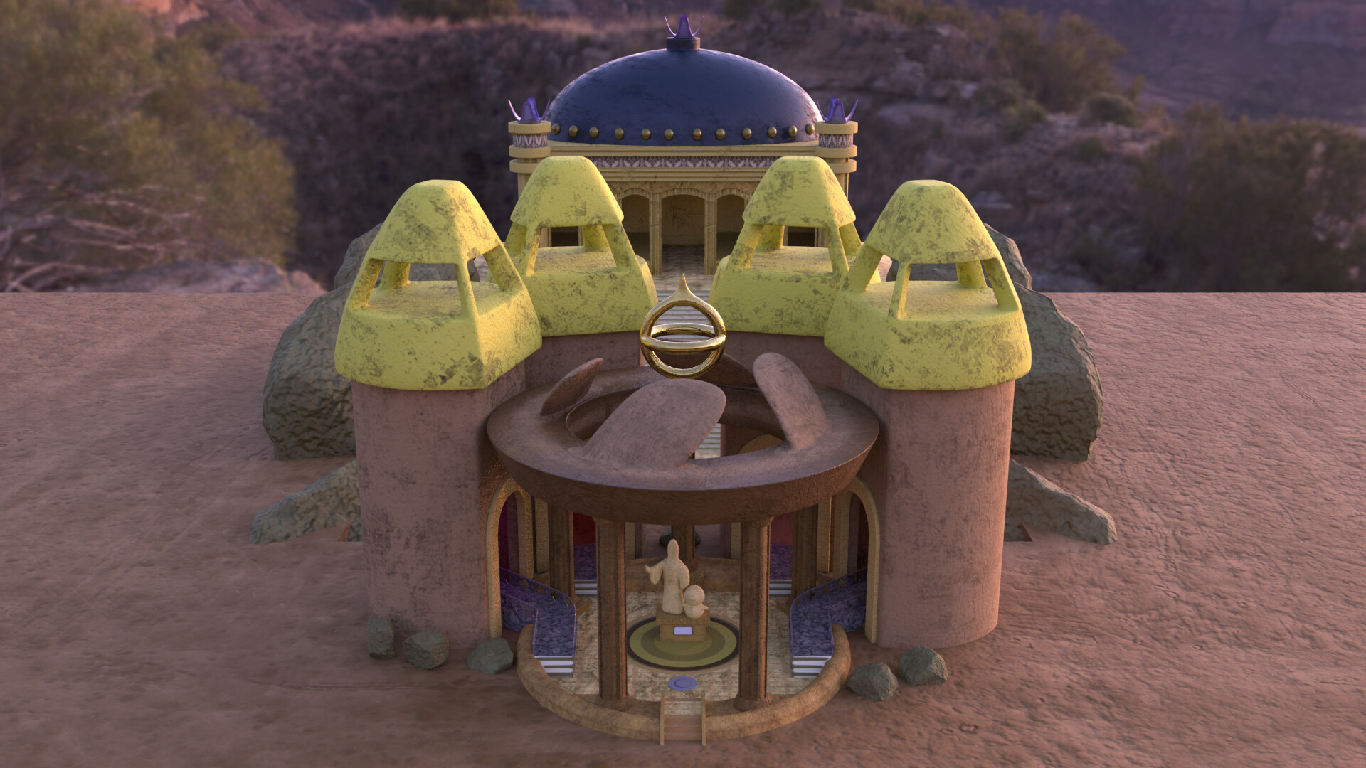 ArtStation - Pokemon League (Unova) 3D Model