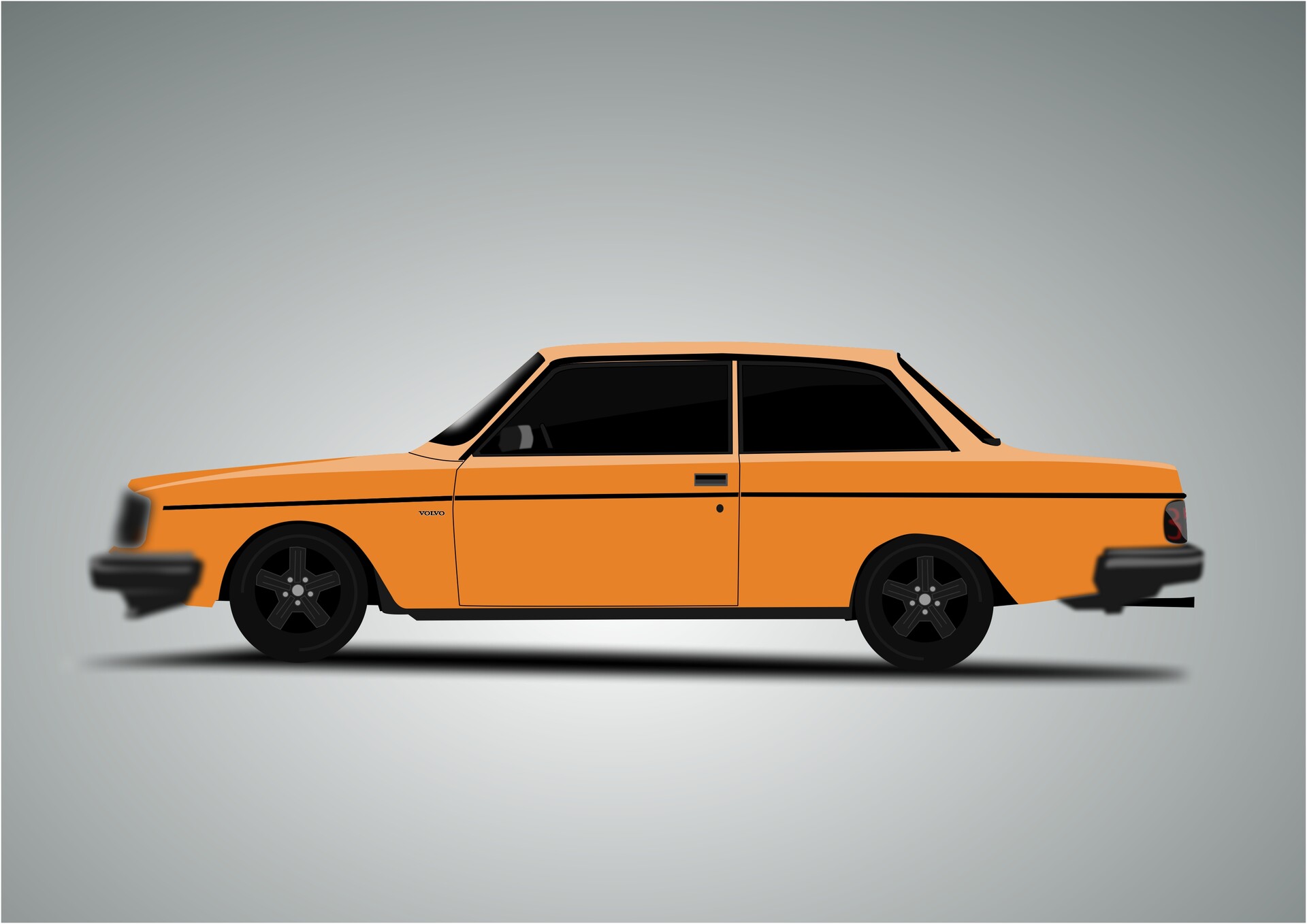 ArtStation - Volvo/ CorelDraw2019